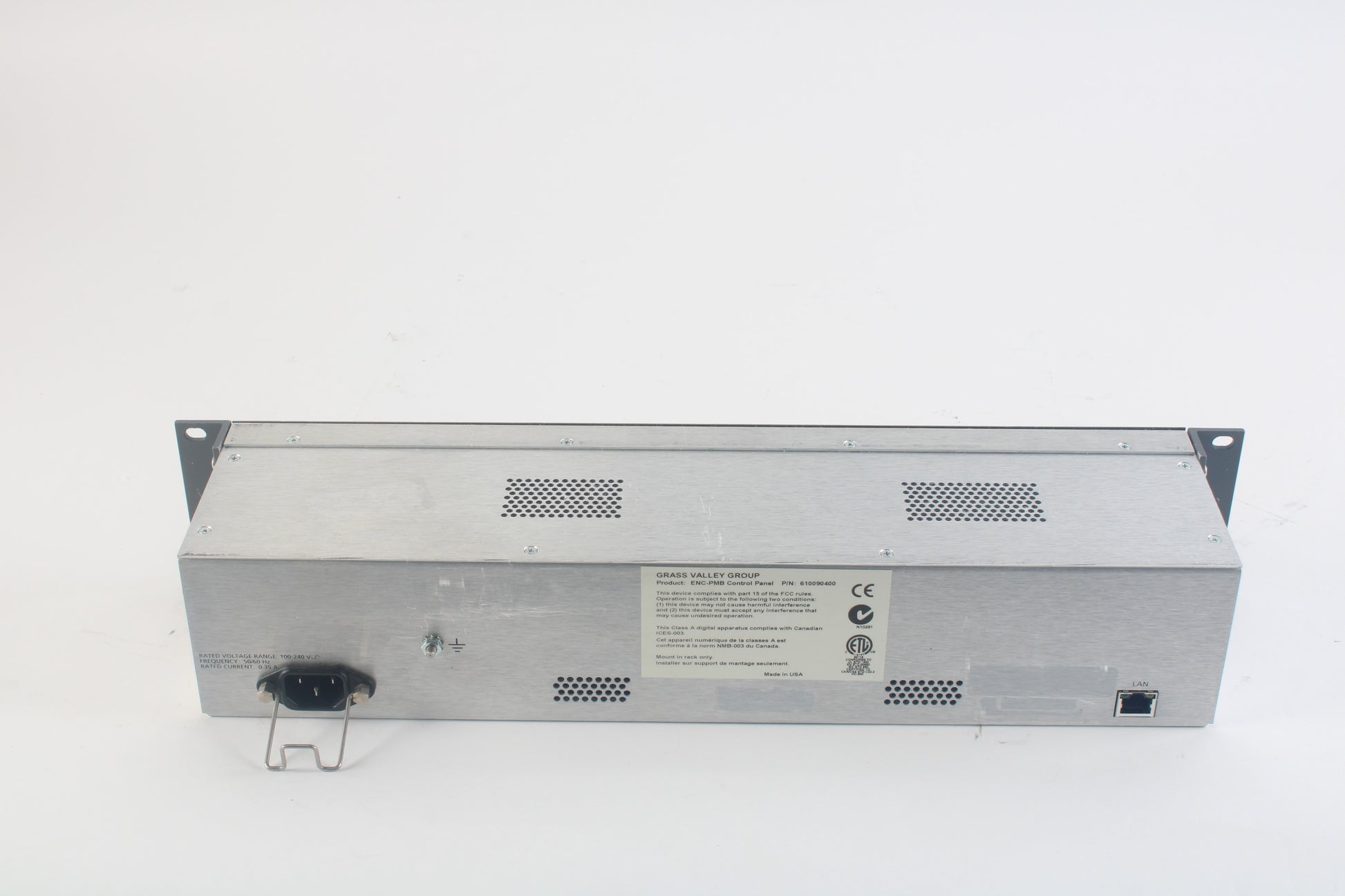 Grass Valley ENC-PMB Control Panel 610090400 – NTC Tech