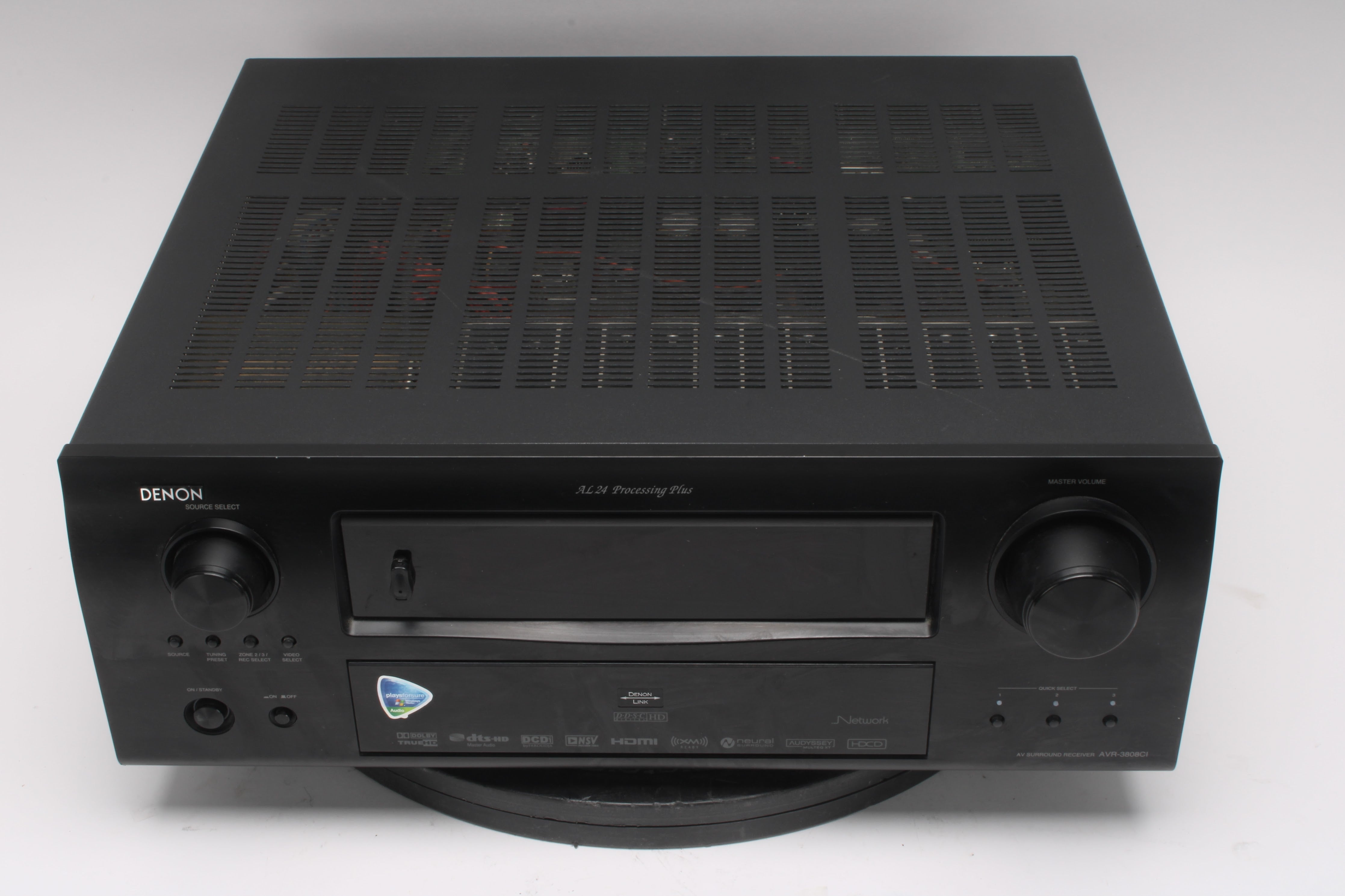Denon AVR-3808CI AV 7.1-Channel Multizone Home Theater Surround Receiv ...