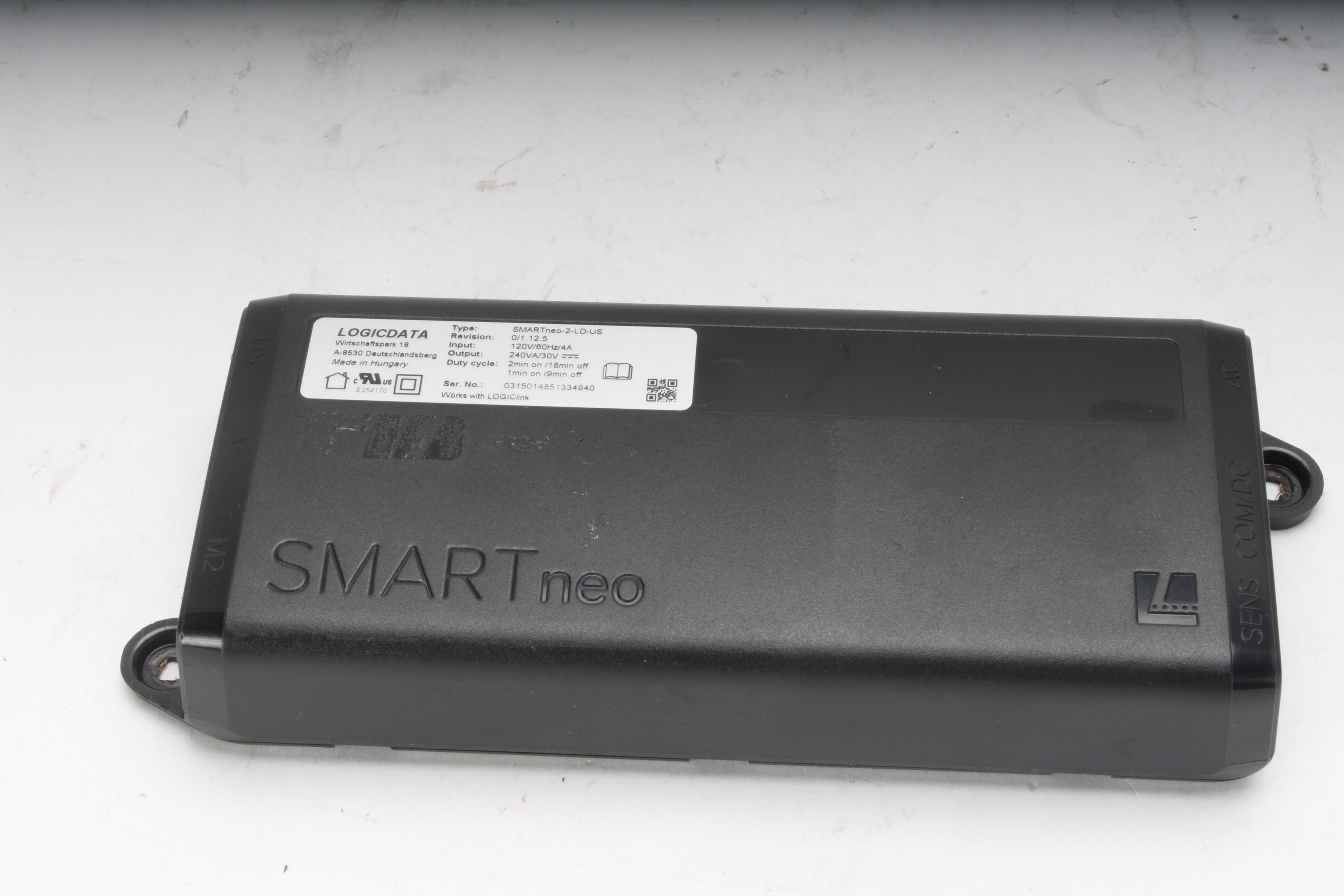 LogicData SMARTneo-2-LD-US Control Box – NTC Tech