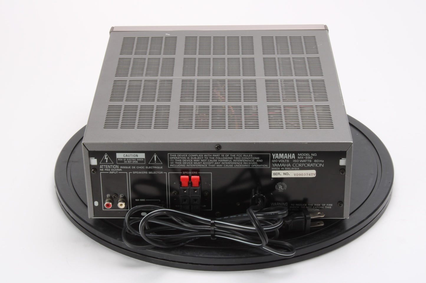 Yamaha MX-S90 Power Amplifier – NTC Tech