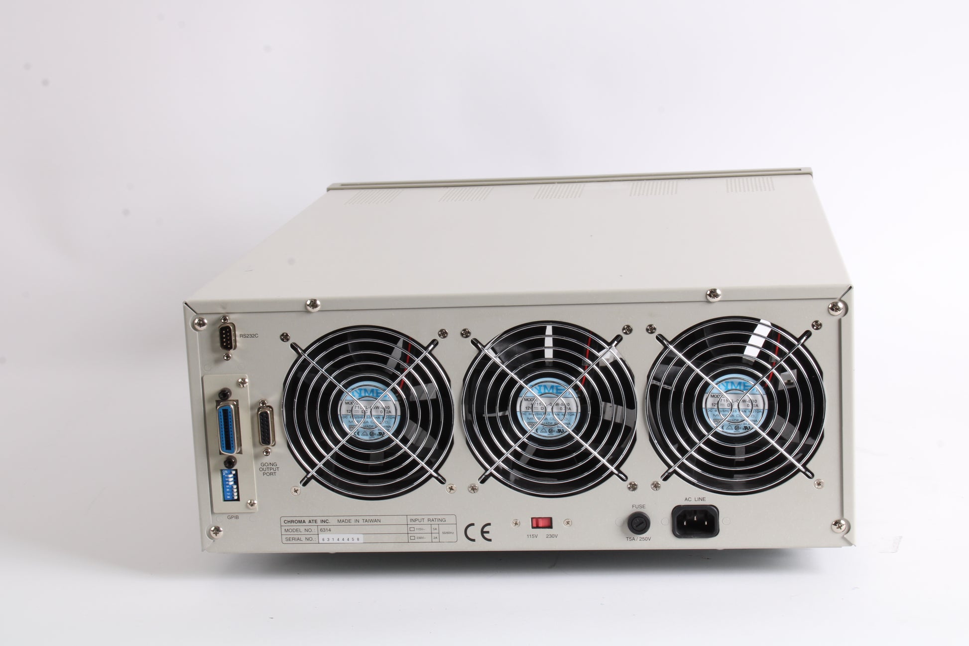 Chroma 6314 Electronic Load Mainframe – NTC Tech