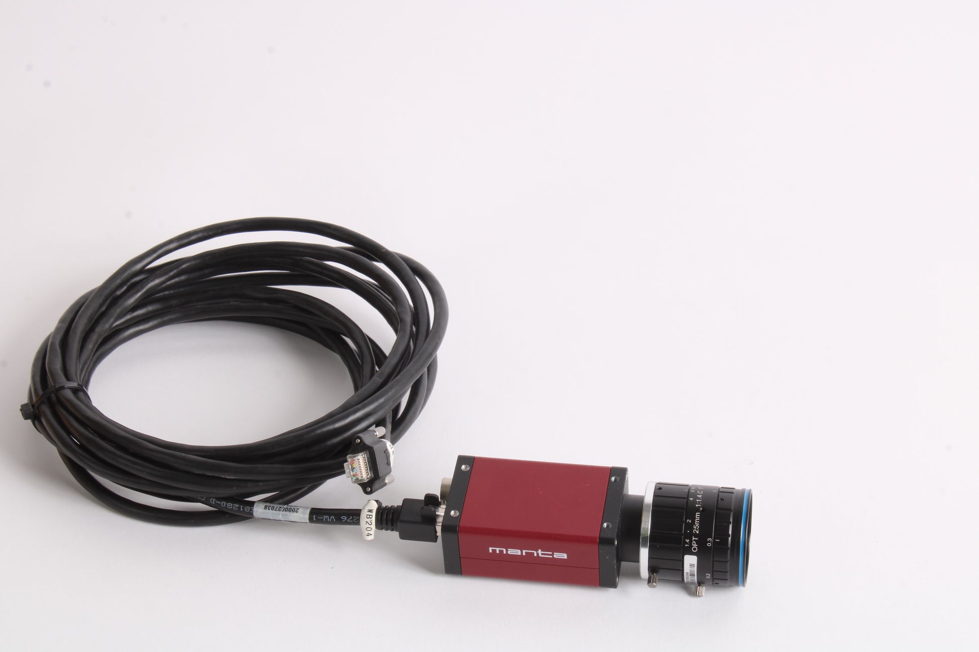 Allied Vision Manta G-895B ASG PoE GigE Camera with OPT-AC2514-10M Len ...