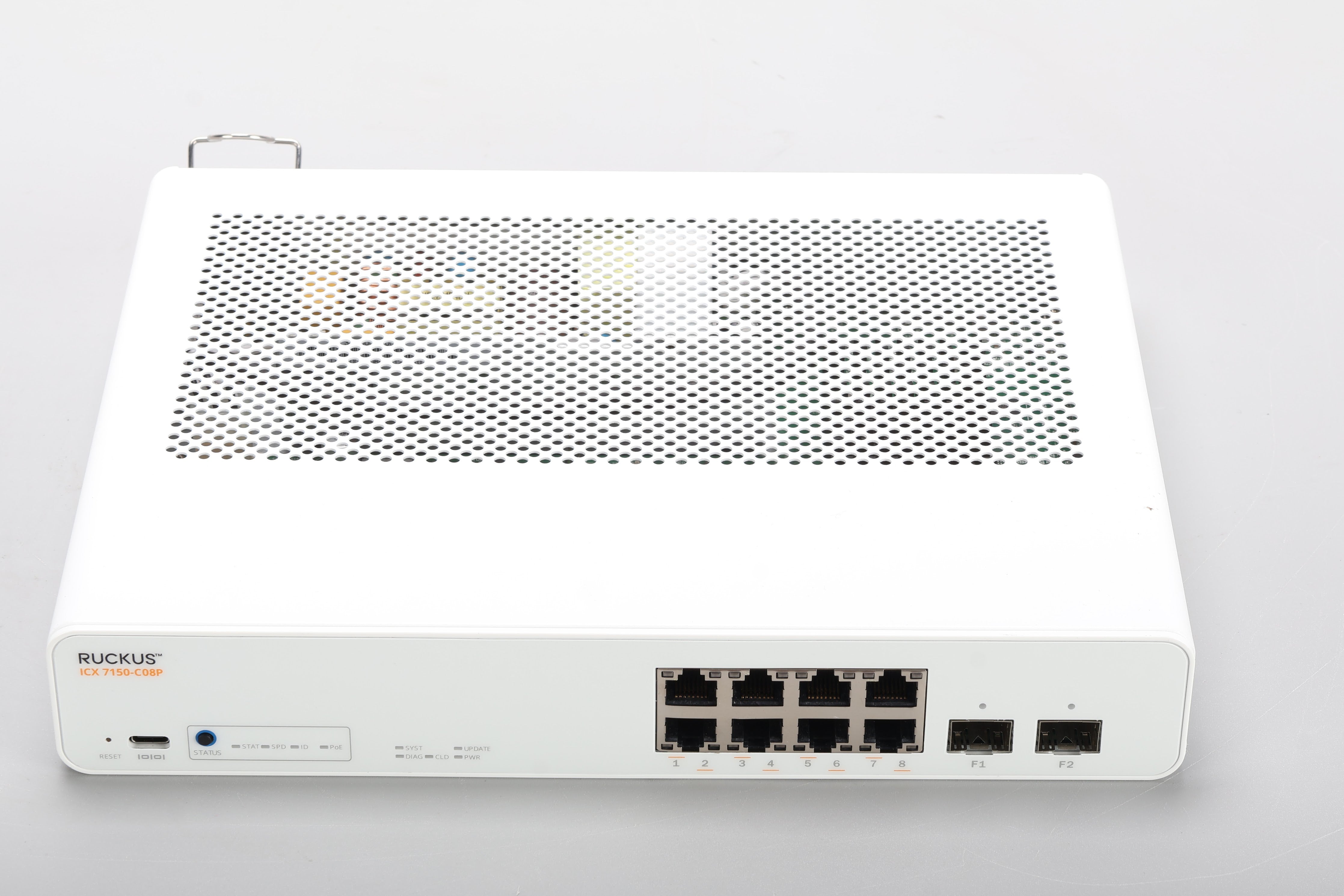 Ruckus ICX 7150-C08P 8-Port Managed Compact Switch ICX 7150-C08P-2X1G ...
