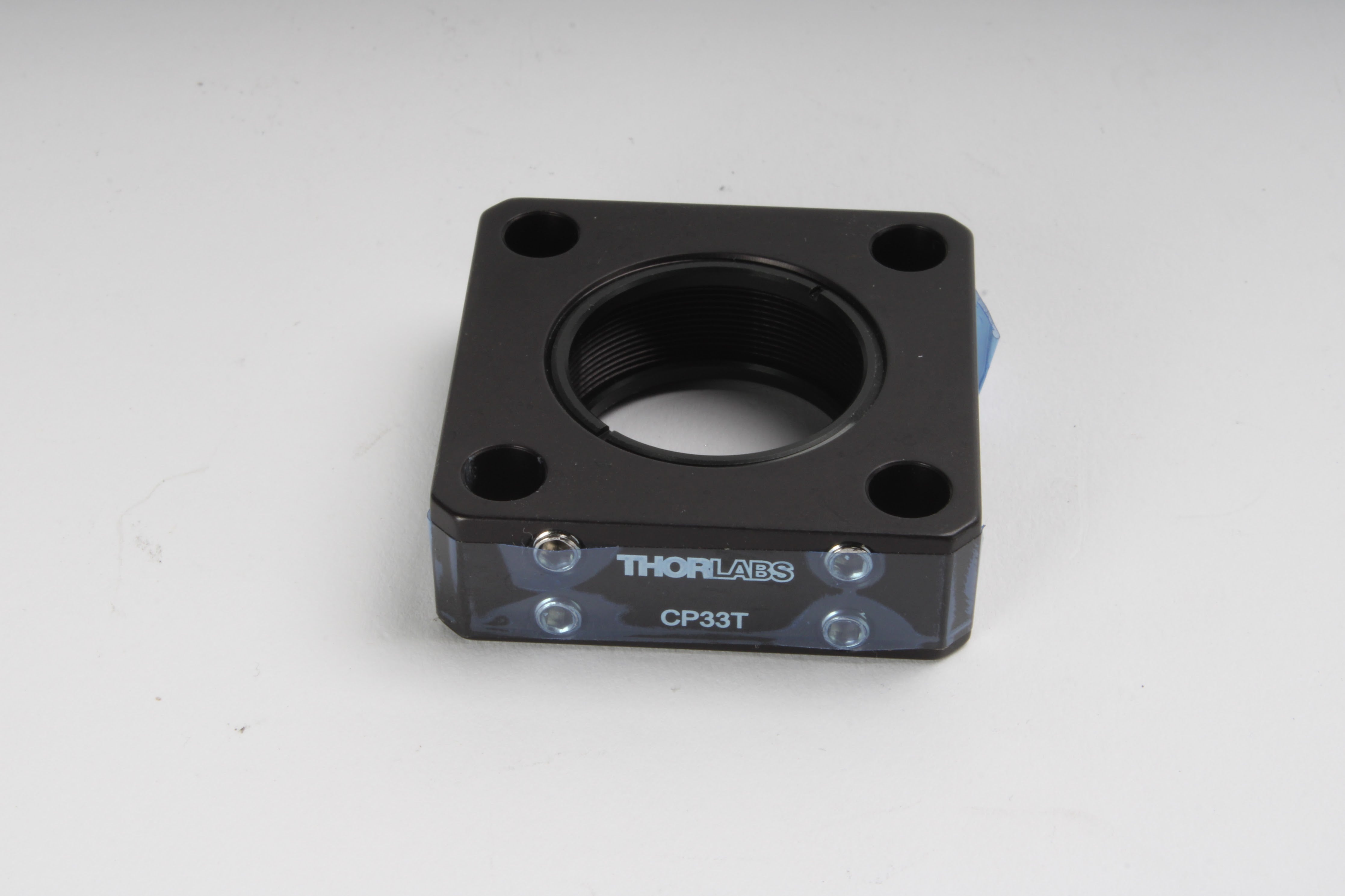 Thorlabs CP33T SM1 Threaded 30mm Cage Plate 0.50" Thick 8-32 Tap – NTC Tech
