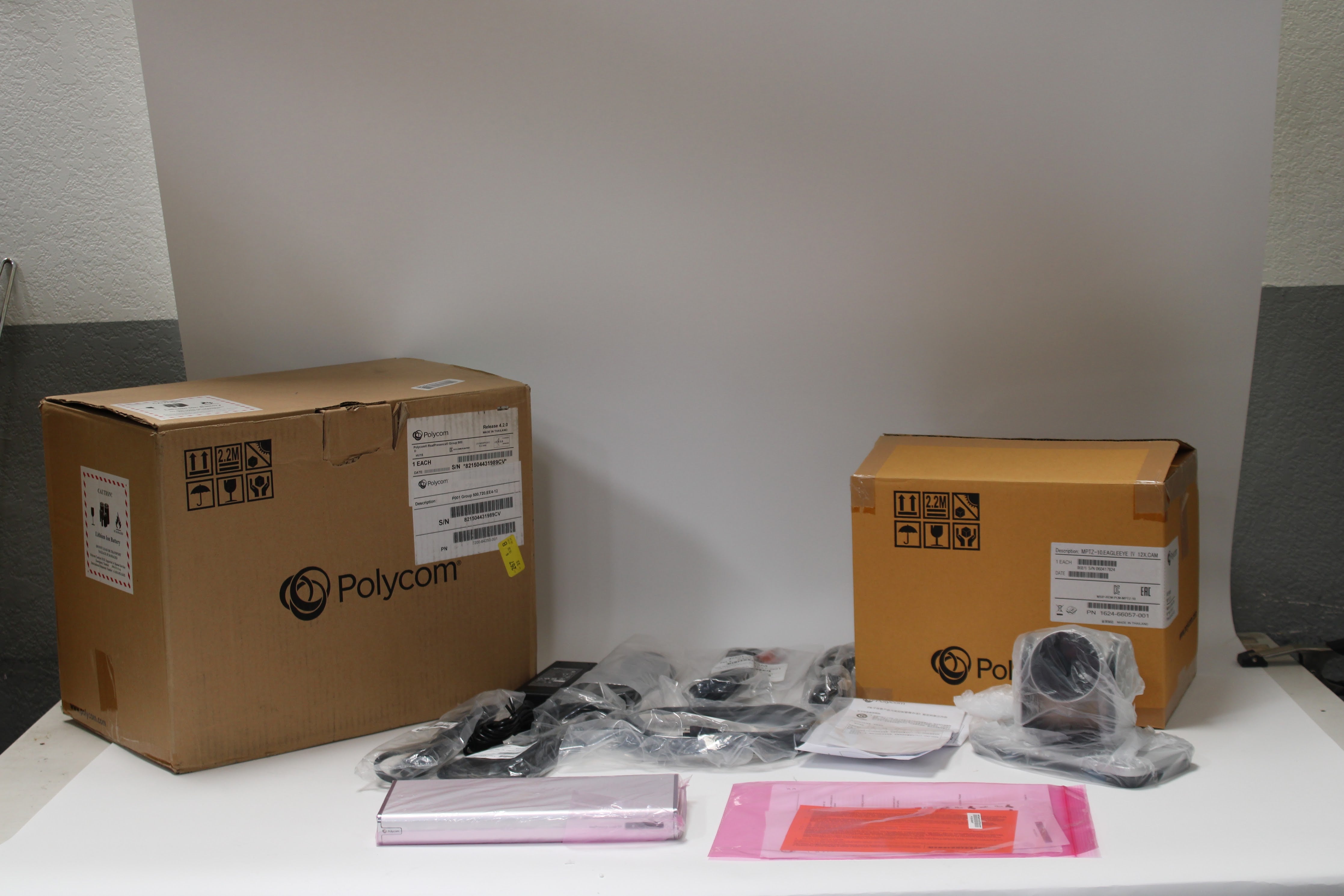 Polycom RealPresence Group 500, 2201-61078-001 W/ MPTZ-10 Camera - New ...