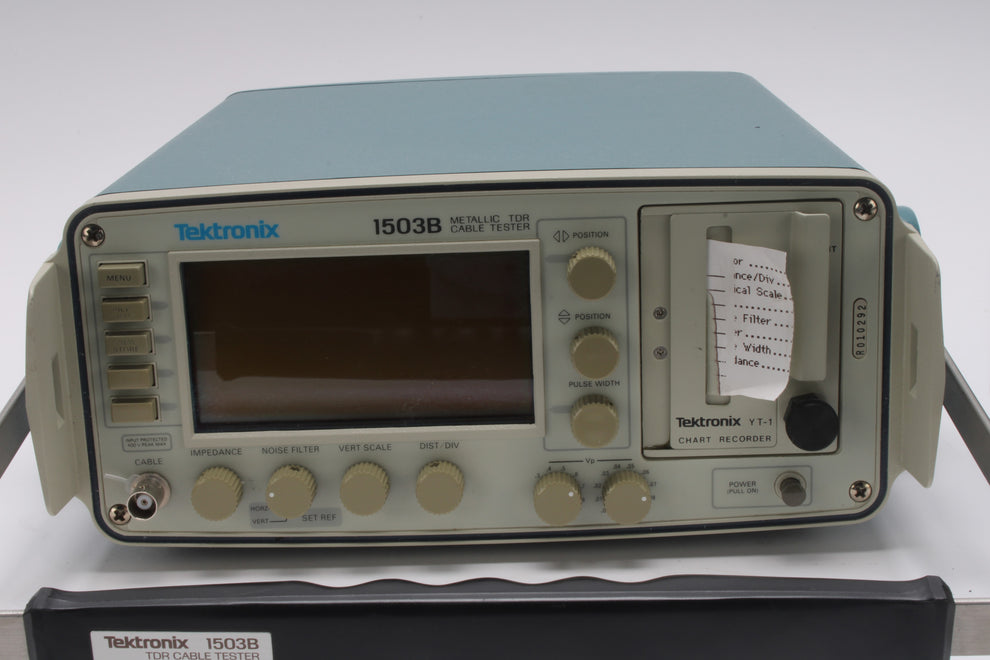 Tektronix 1503B Metallic TDR Cable Tester With Handle and Front Cover ...