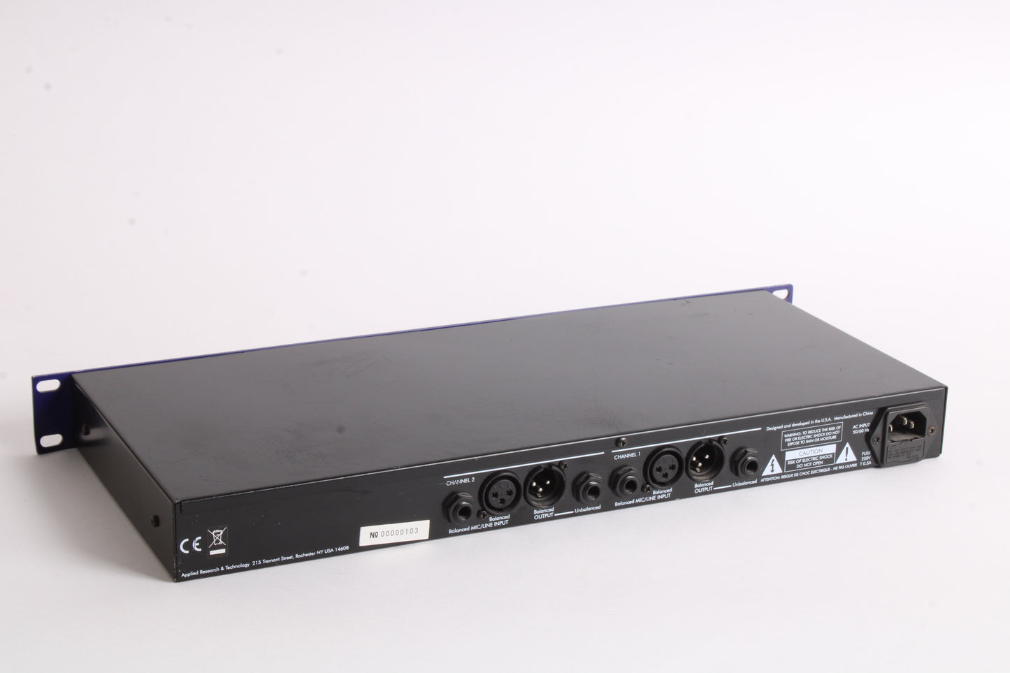ART TPS II 2-Channel Variable Impedance Tube Preamplifier System – NTC Tech