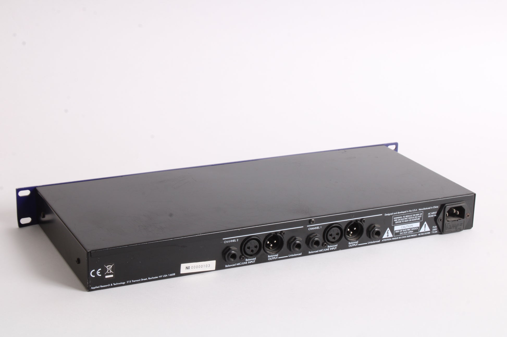 ART TPS II 2-Channel Variable Impedance Tube Preamplifier System – NTC Tech