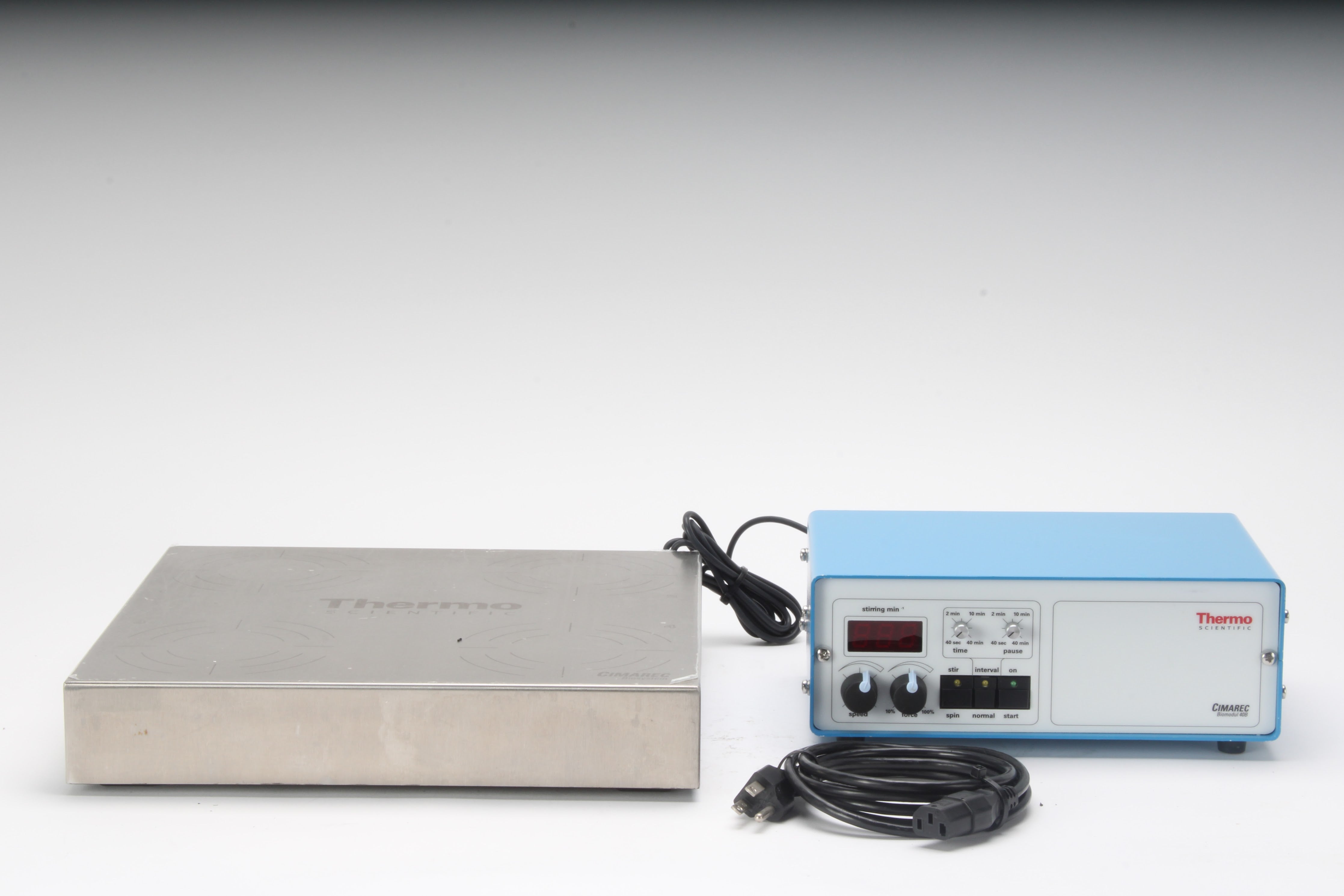 Thermo Scientific Cimarec Biomodul 40B Stirrer Control Unit W/ Power C ...