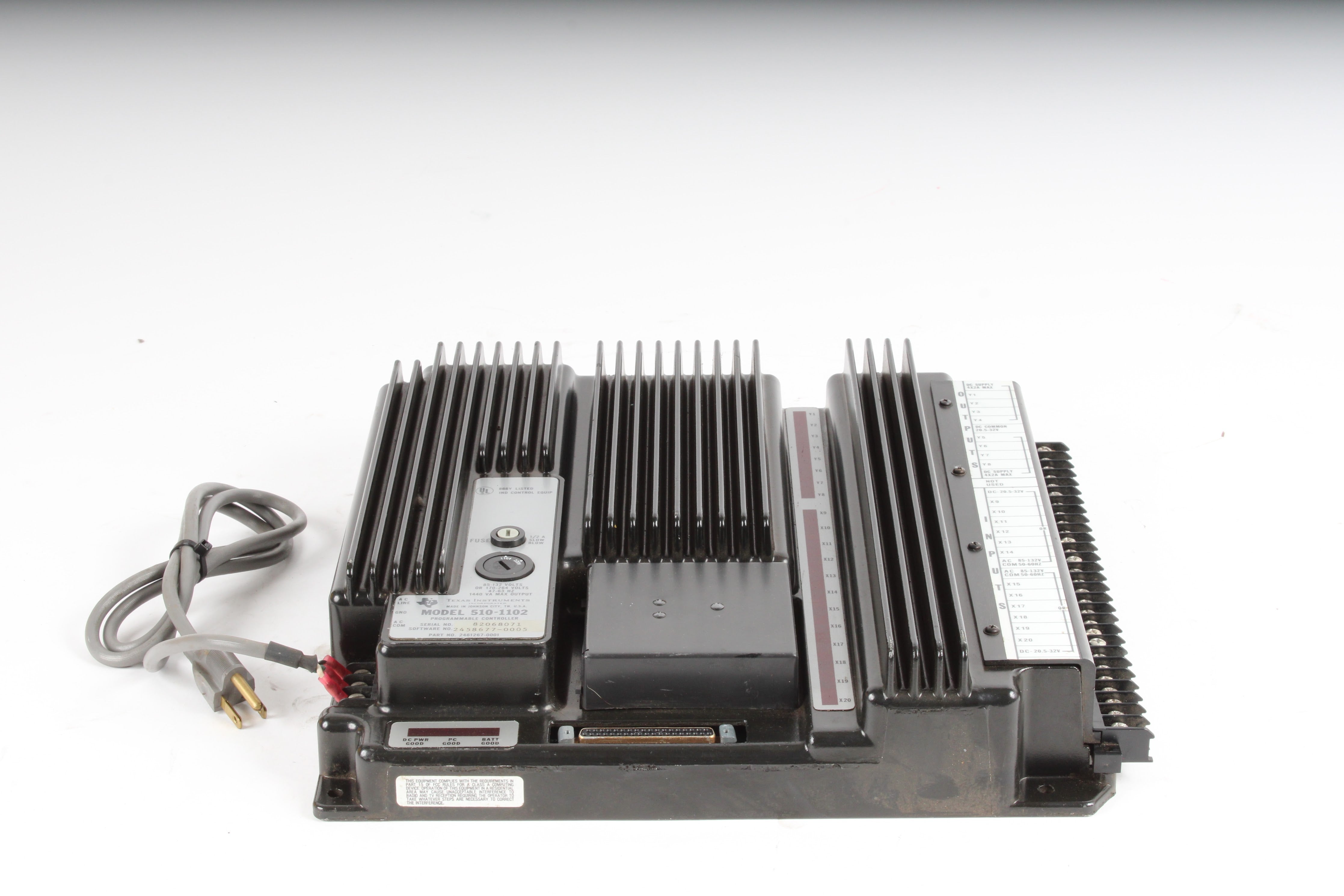 Texas Instruments 510-1102 Programmable Controller - Fair Condition ...
