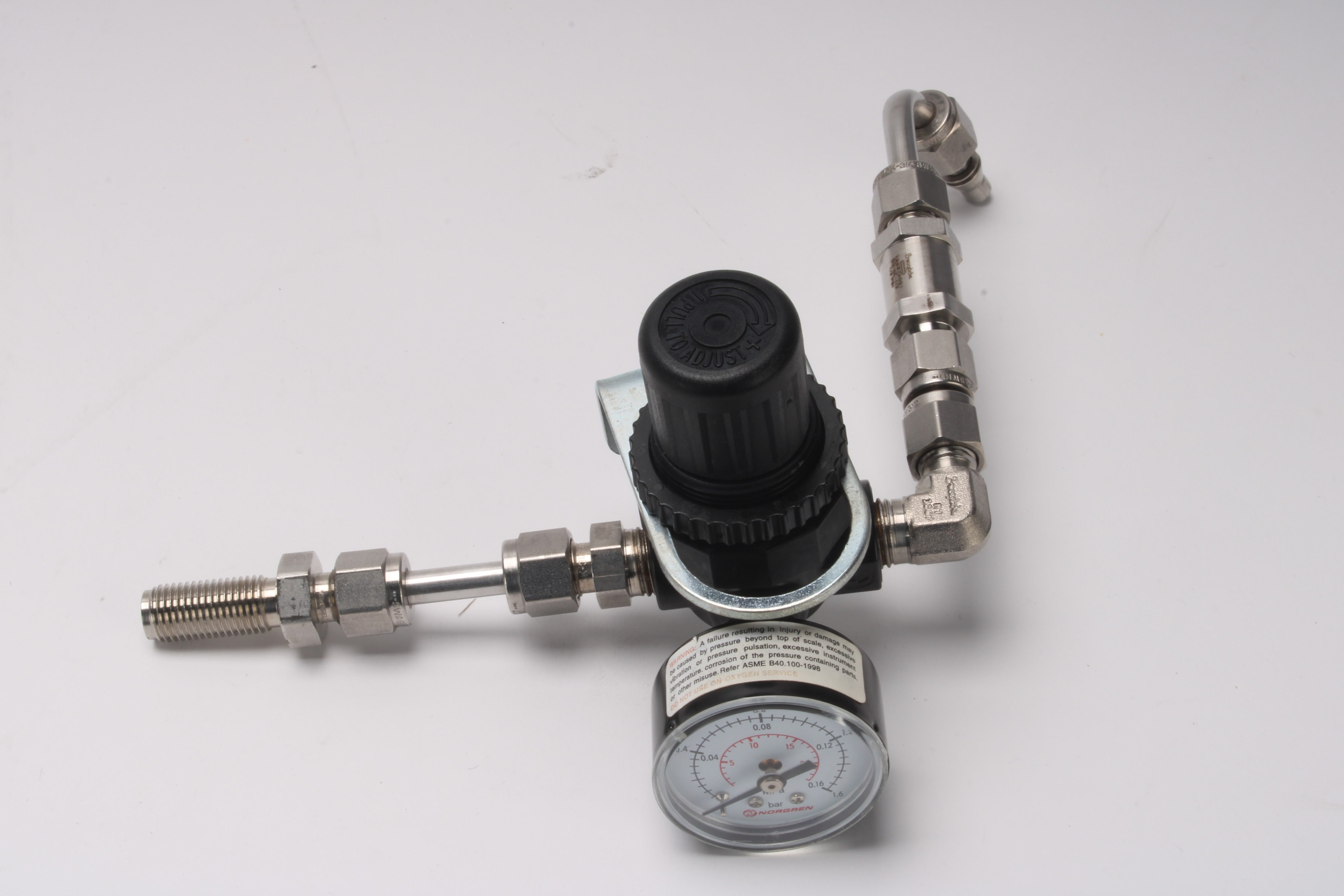 Norgren R07-200-RNKG Pressure Regulator With Gauge – NTC Tech
