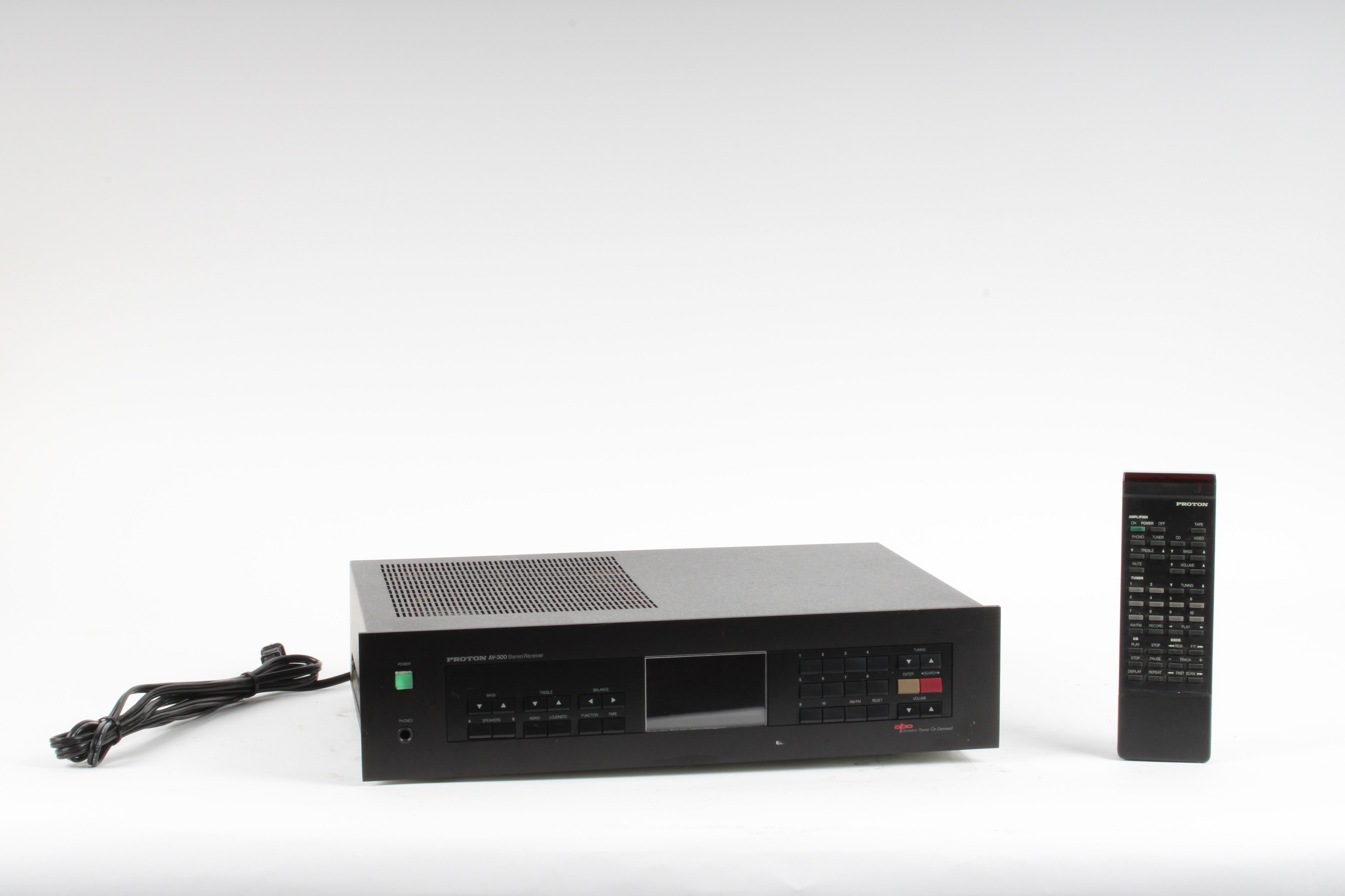 Proton AV-300 Stereo Receiver With Remote Controller – NTC Tech