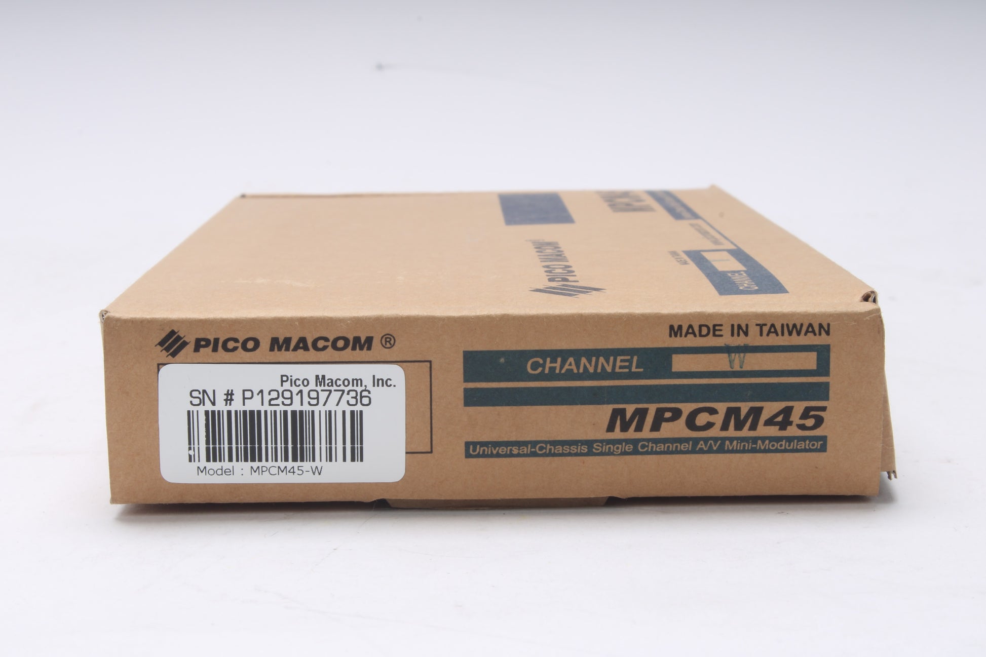 Pico Macom MPCM45-W Universal Chassis Single A/V Mini-Modulator Channe ...
