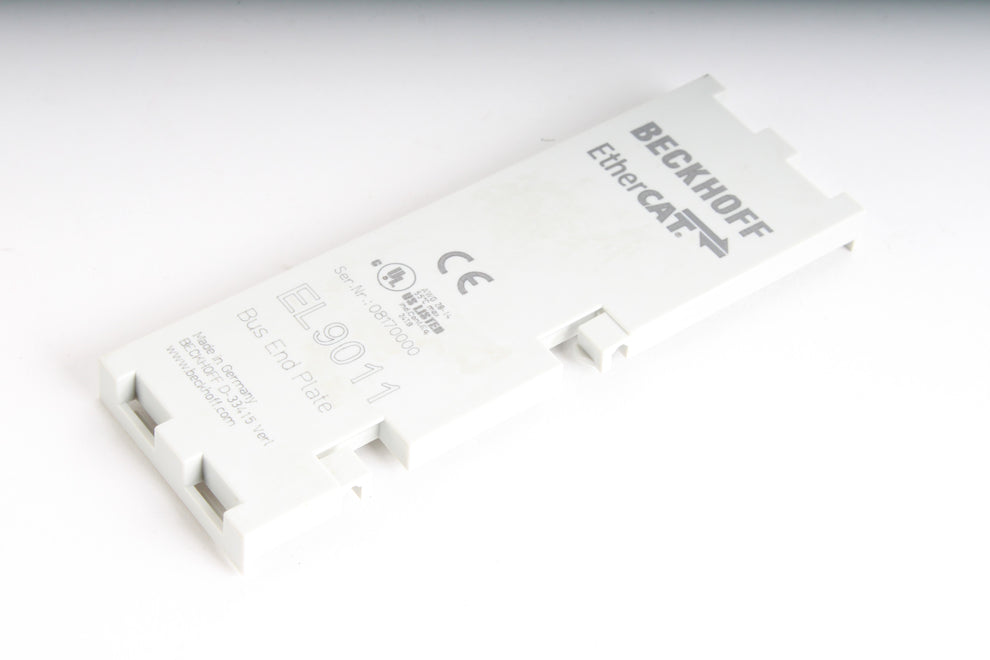 Beckhoff EL9011 EtherCAT Bus End Plate – NTC Tech