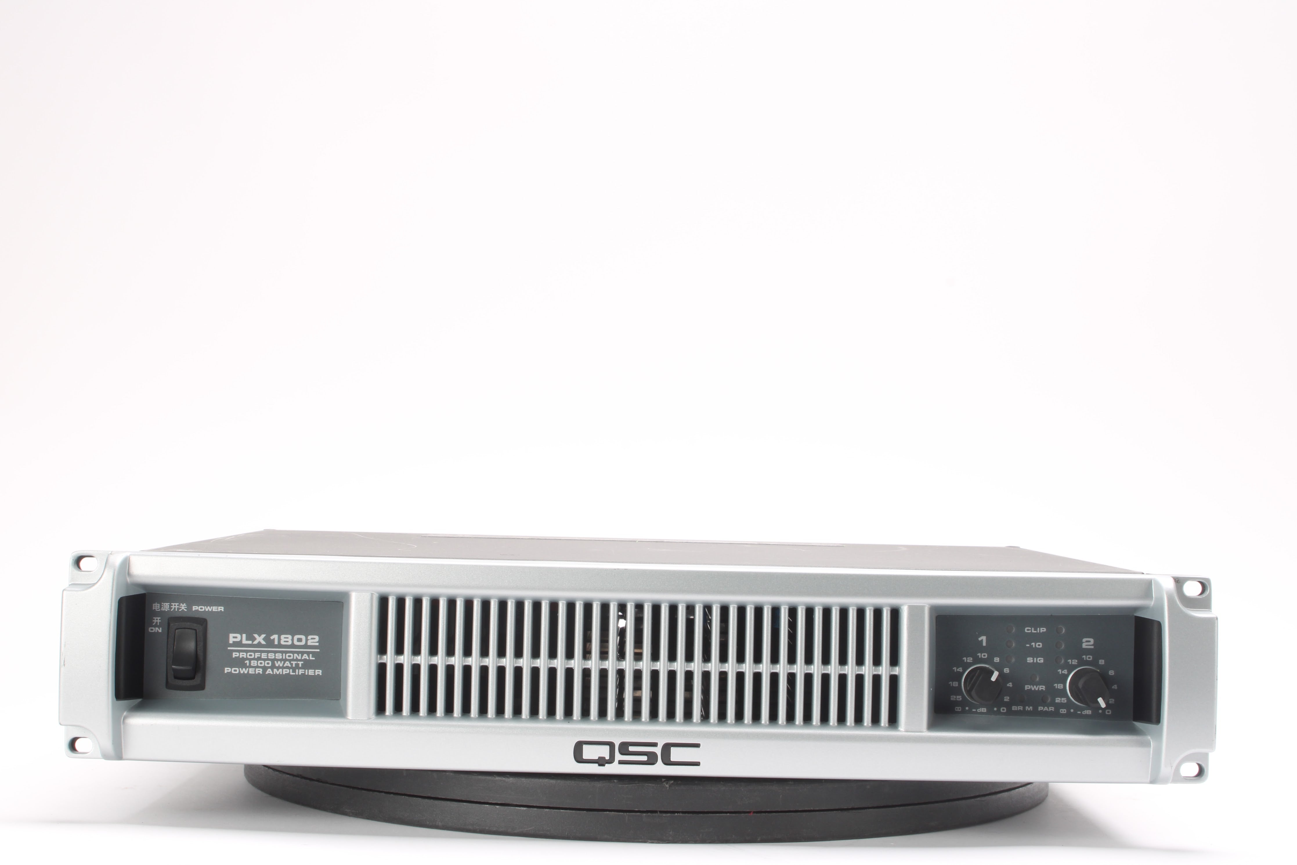 QSC PLX 1802 Professional 1800 WATT Power Amplifier - 220V - Fair Cond ...