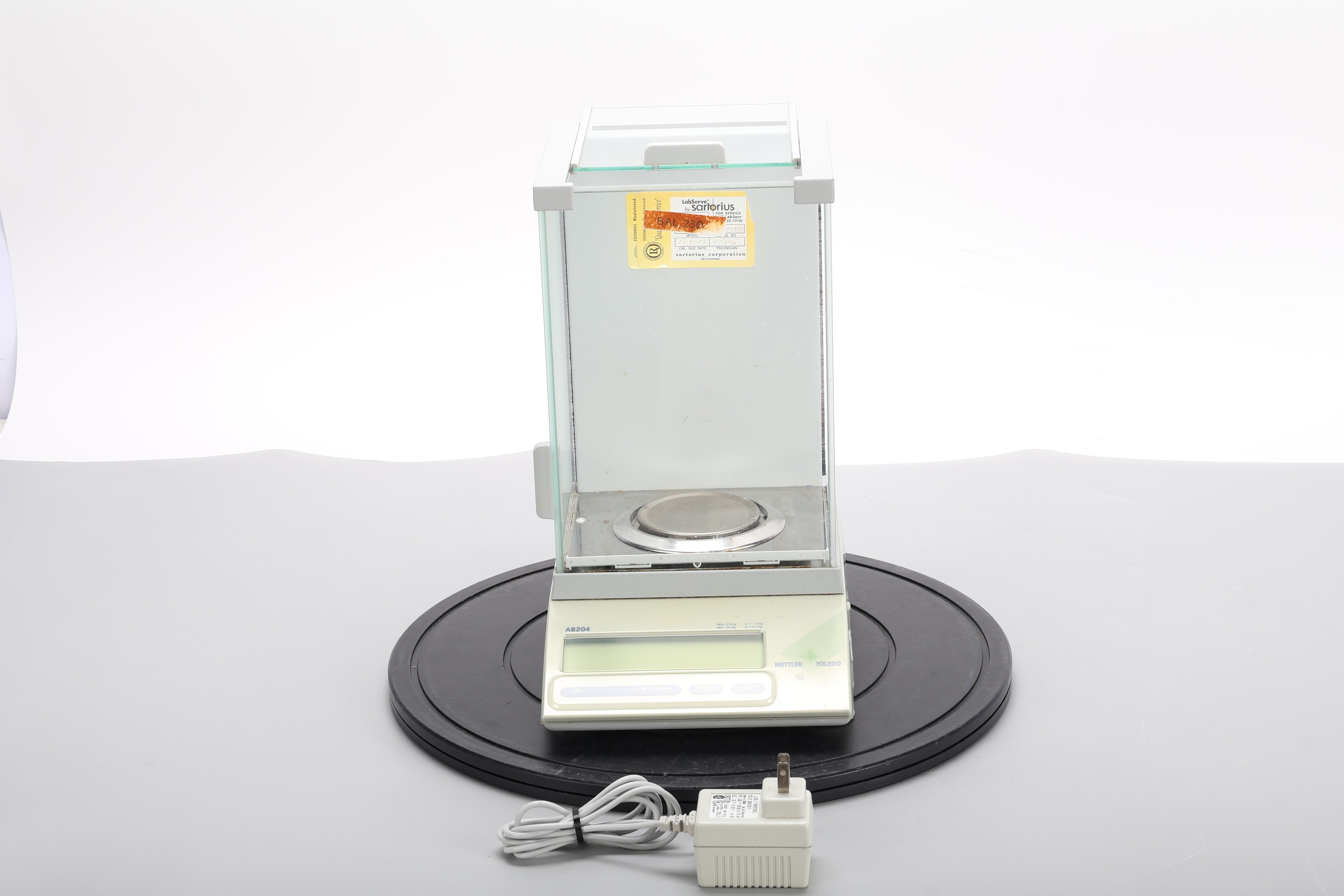Mettler Toledo AB204 Analytical Balance With Power Supply - Poor Condi ...