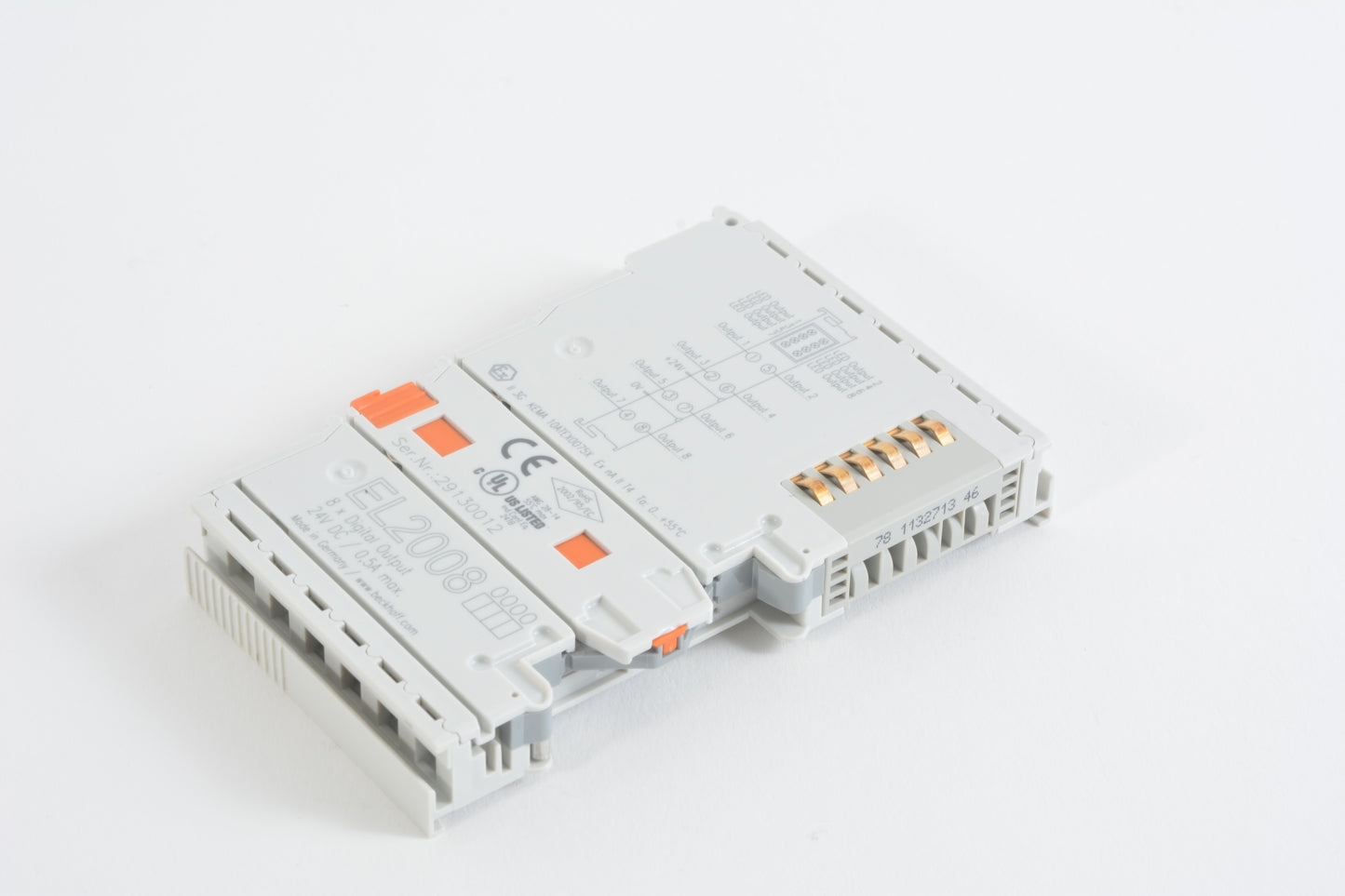 Beckhoff EL2008 8-Channel Digital Output Terminal 24 V DC 0.5A – NTC Tech