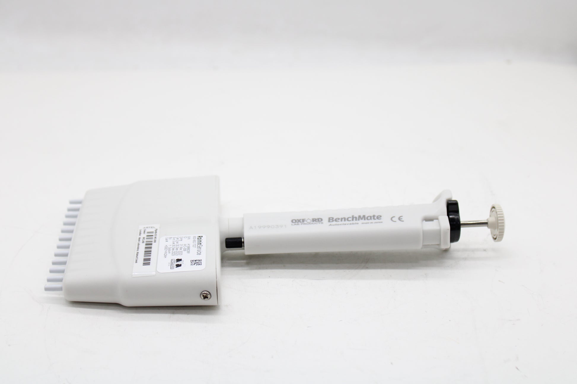 Oxford Benchmate 0.5-10 Autoclavable Benchmate Pipette 12 Channel - AS ...