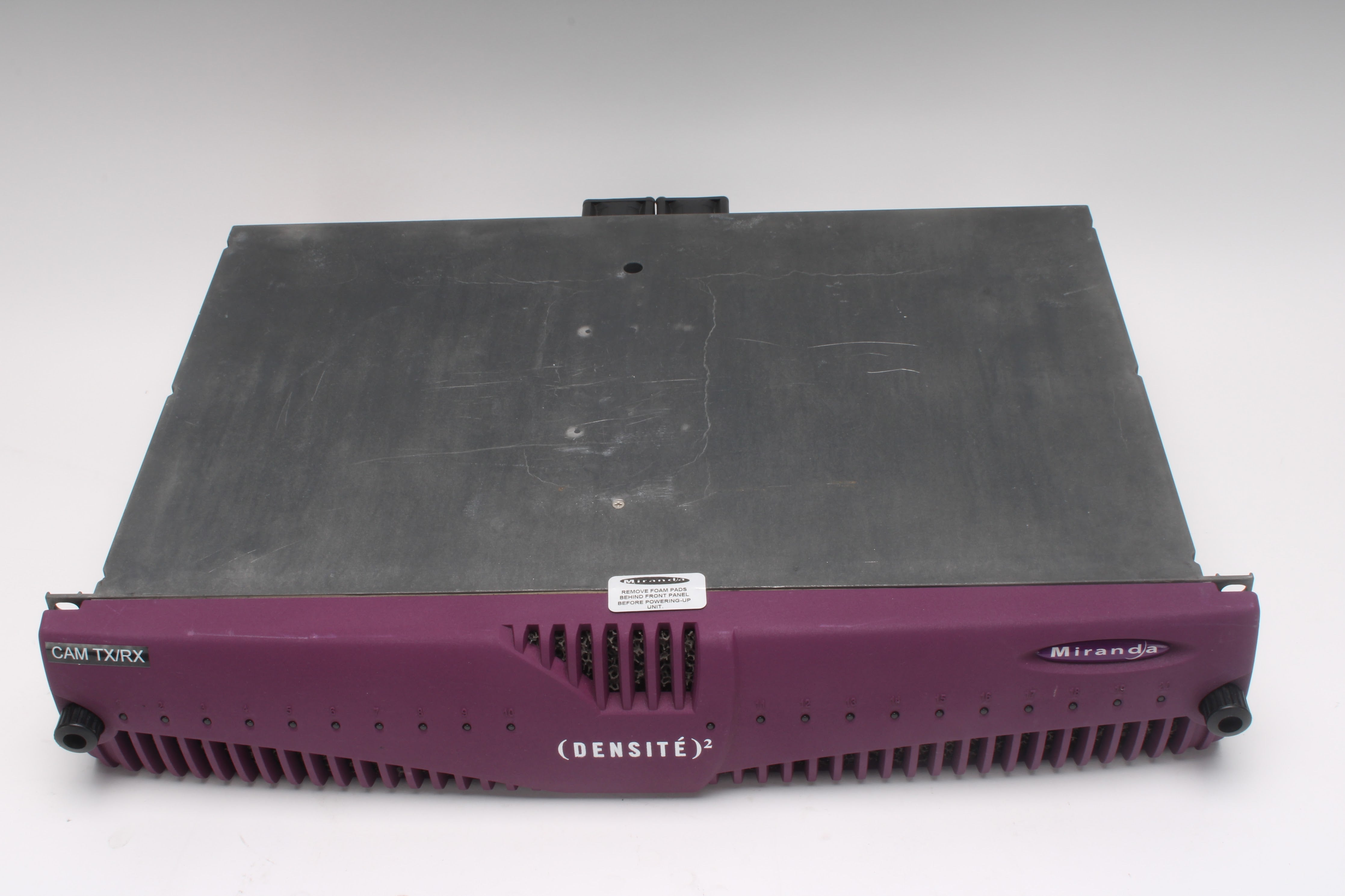 Miranda Densite 2 Housing Frame With 8x Card Modules and 2x Power Supp ...