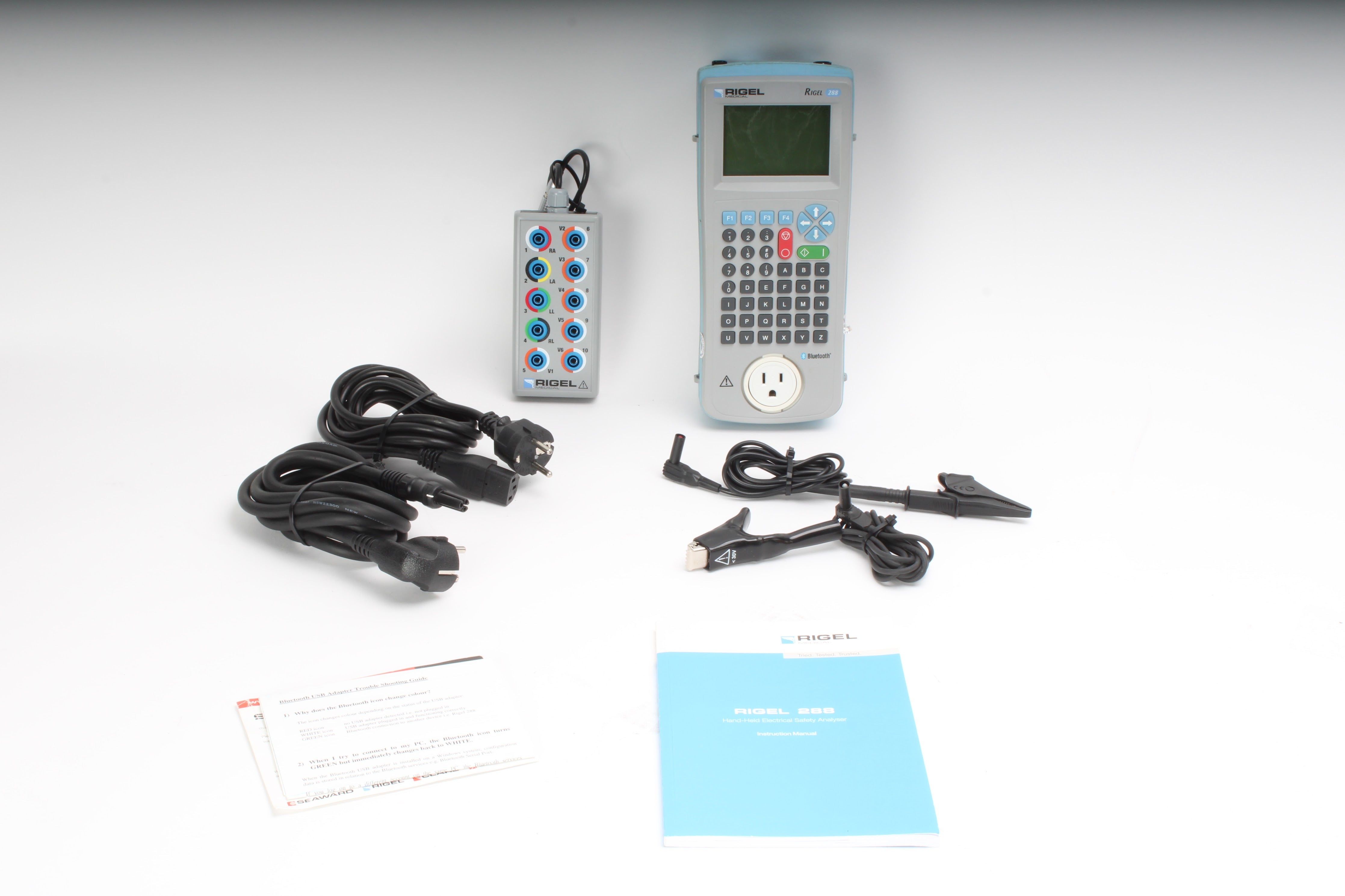 Rigel Medical 288 Electrical Safety Analyzer With USA Power Cable & Ac ...