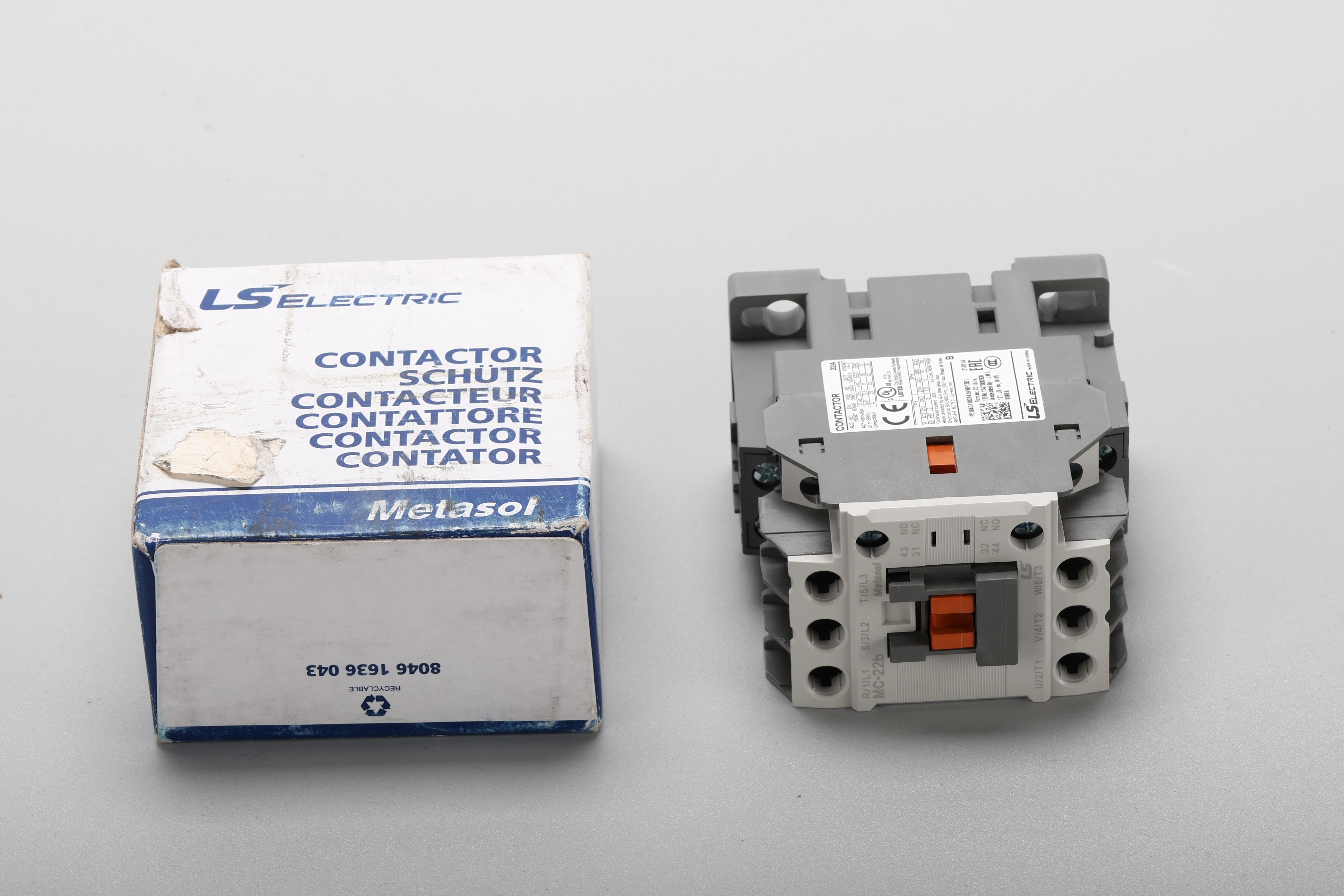 LS Electric MC-22B-AC120V Contactor With Original Box – NTC Tech