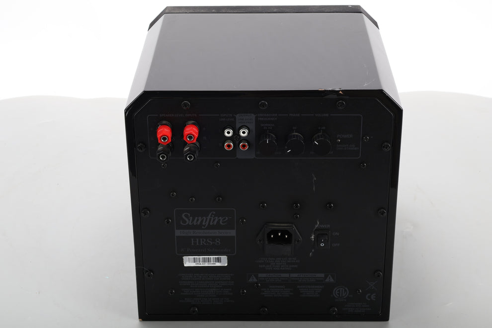 Sunfire High Resolution Series HRS-8 8" Powered Subwoofer – NTC Tech