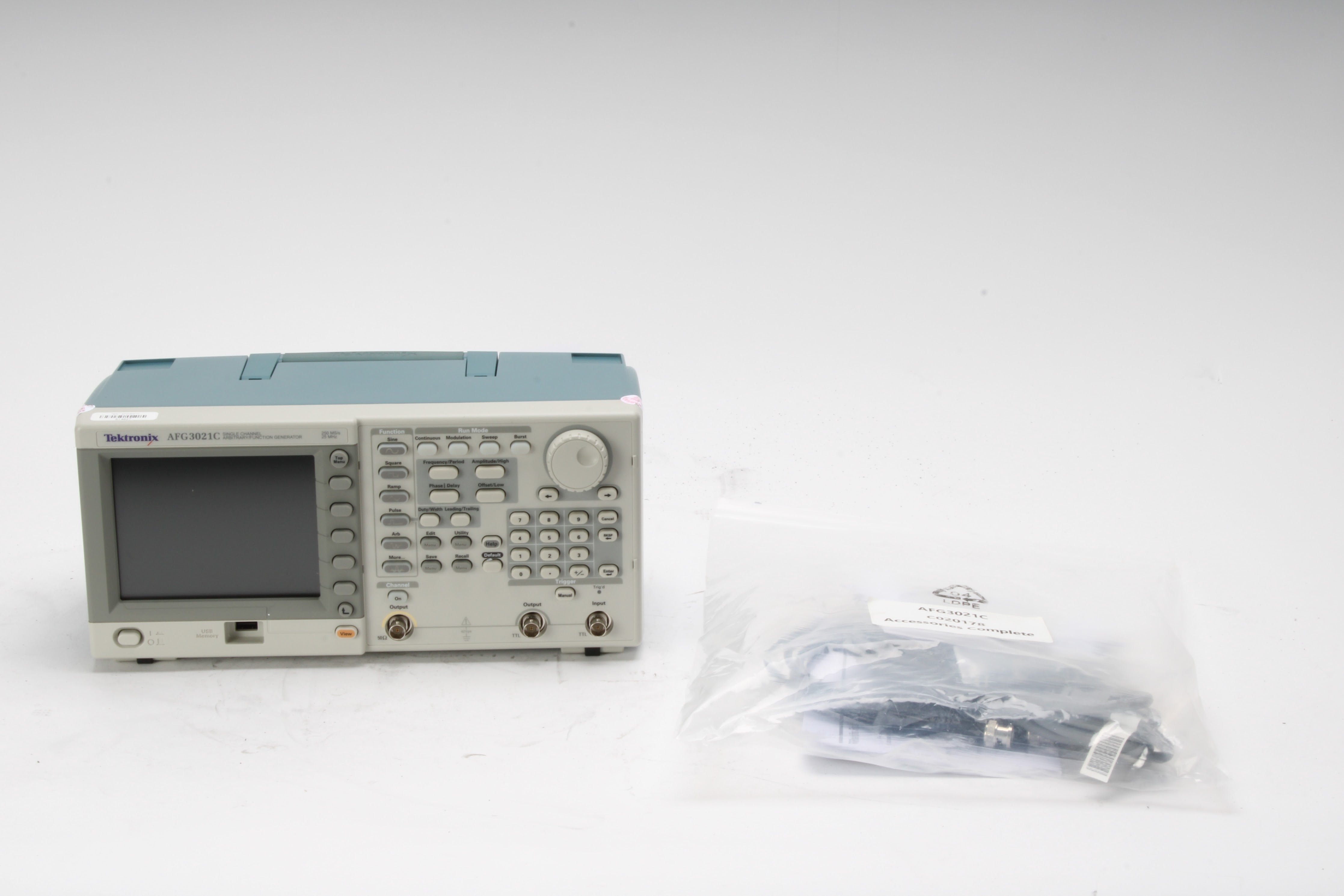 Tektronix AFG 3021C Arbitrary / Function Generator 25 MHz 1-Ch. 250 MS ...