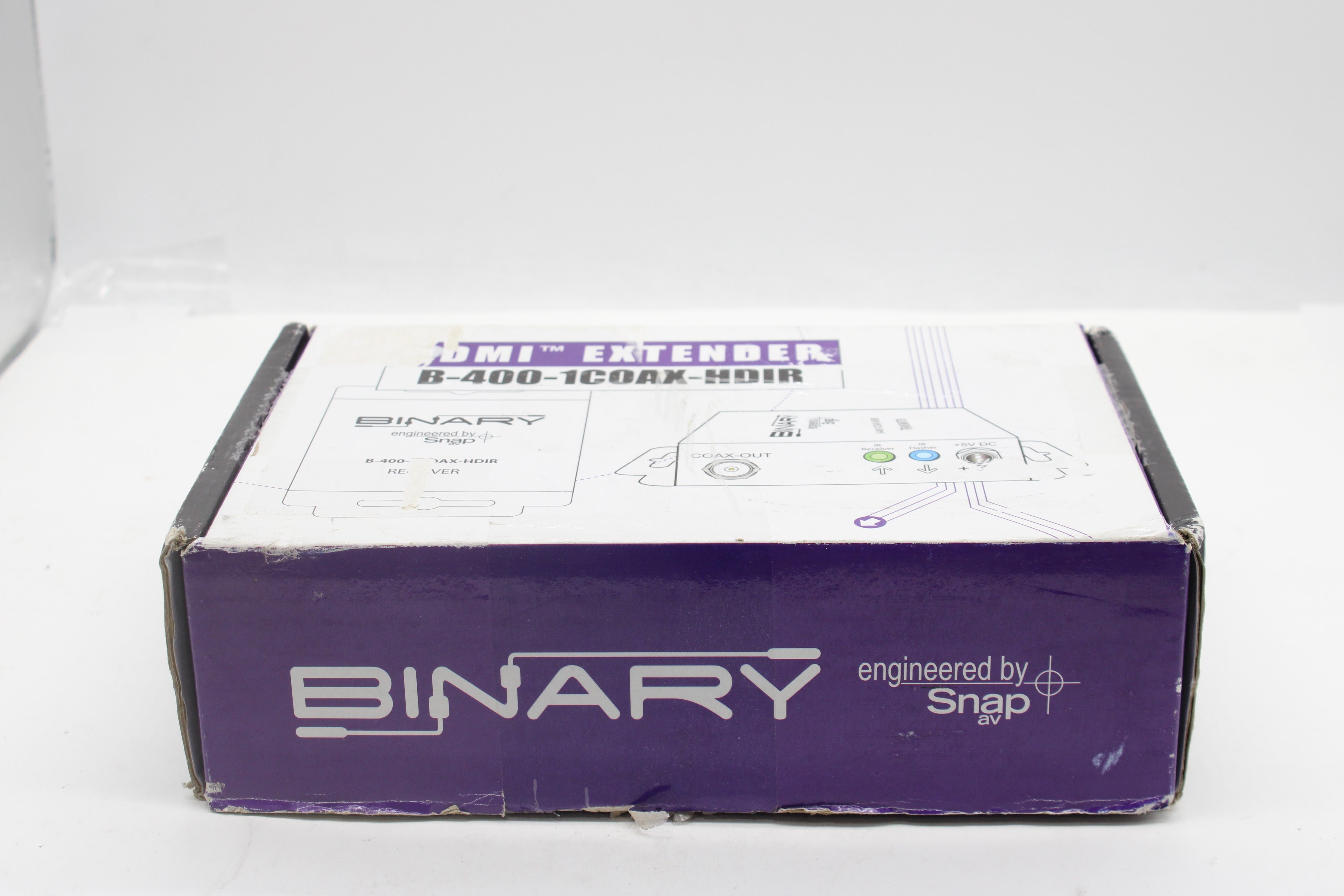 Binary 400 Series 1080p over 1COAX Extender with IR 842822017909 – NTC Tech