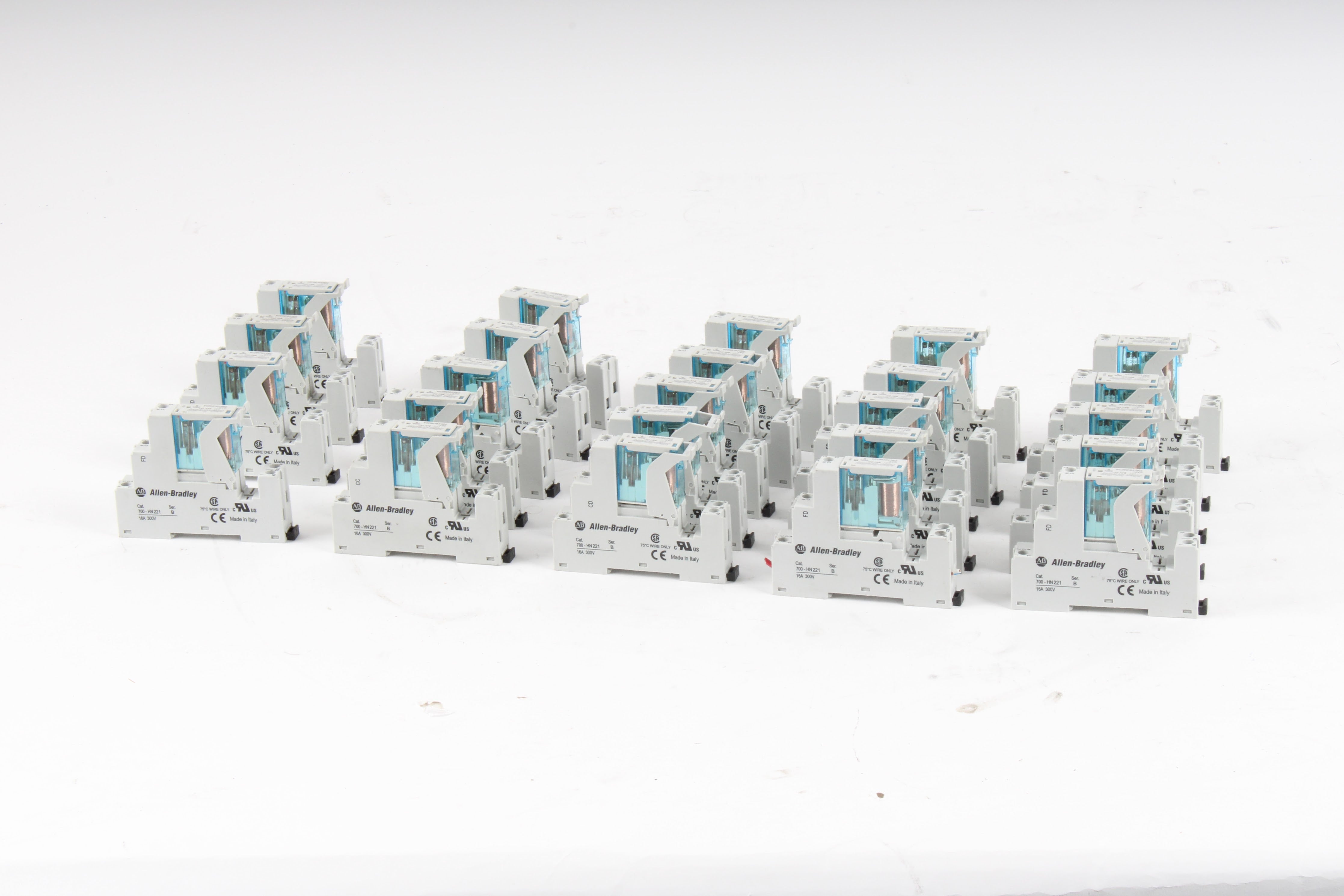 Allen-Bradley 700-HN221 Screw Terminal Relay Socket Lot of 24 – NTC Tech