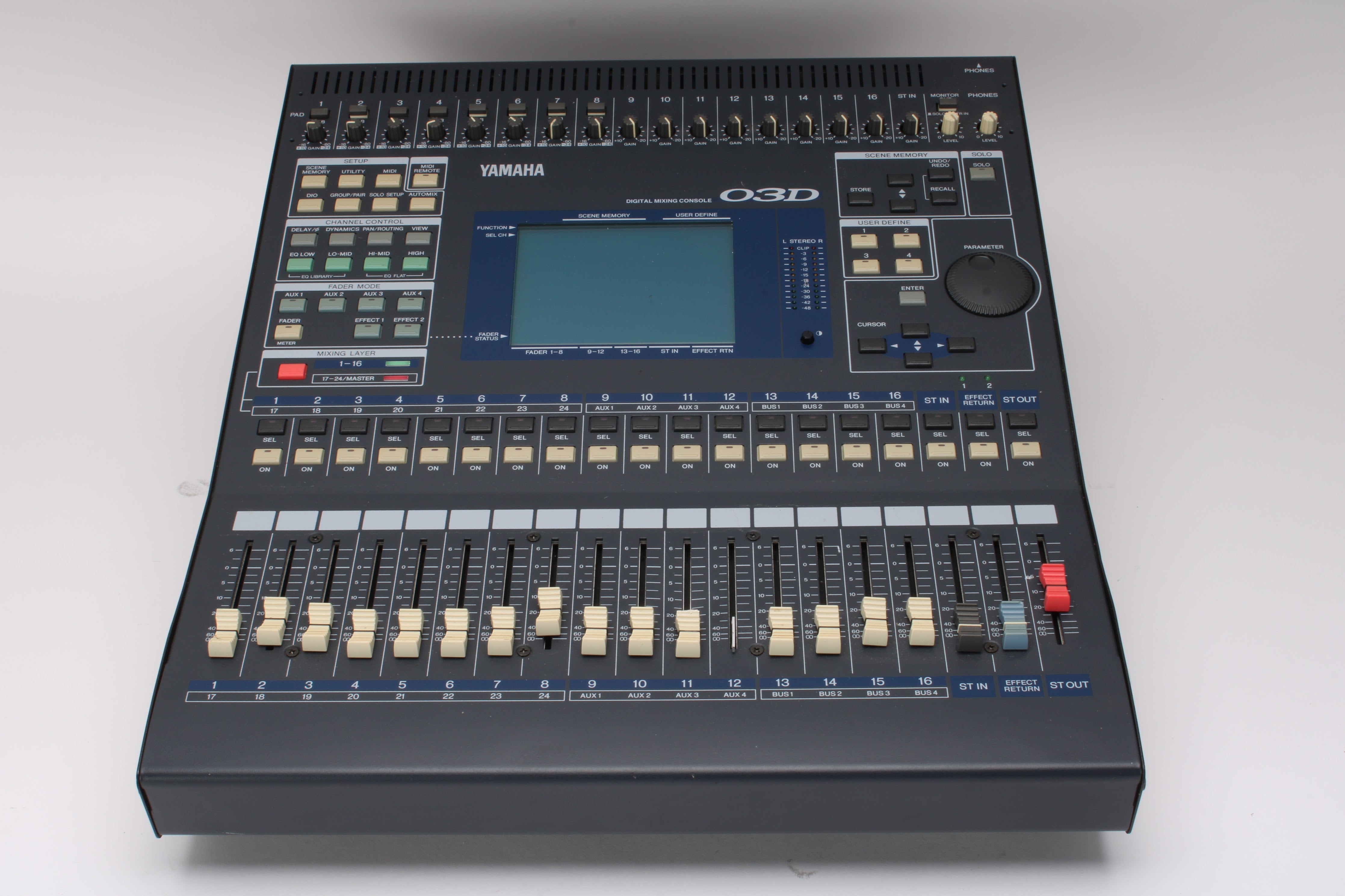 Yamaha 03D Digital 16 Channel Interface & Audio Mixing Console – NTC Tech
