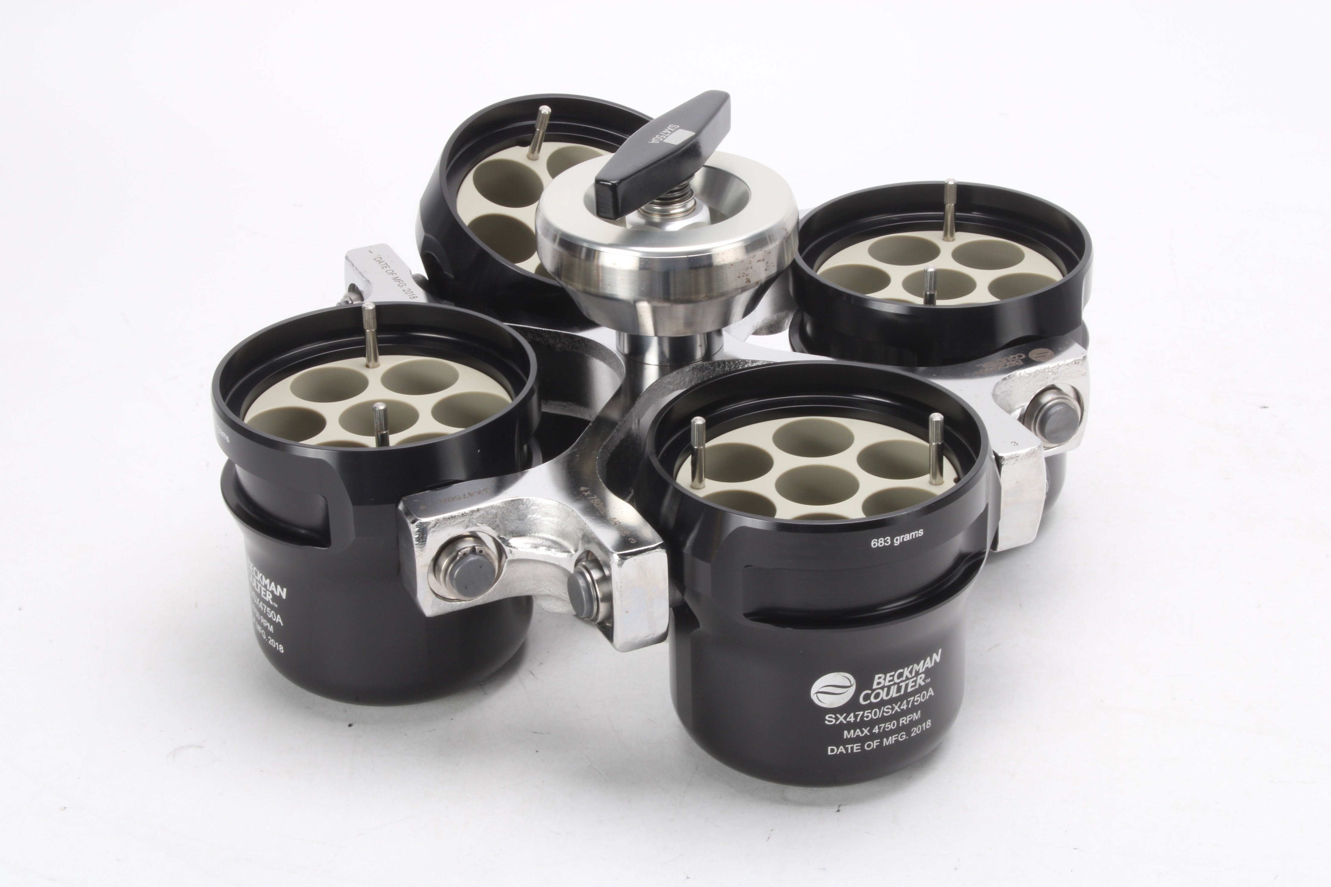 Beckman Coulter SX4750A Centrifuge Rotor With Buckets and Inserts – NTC ...