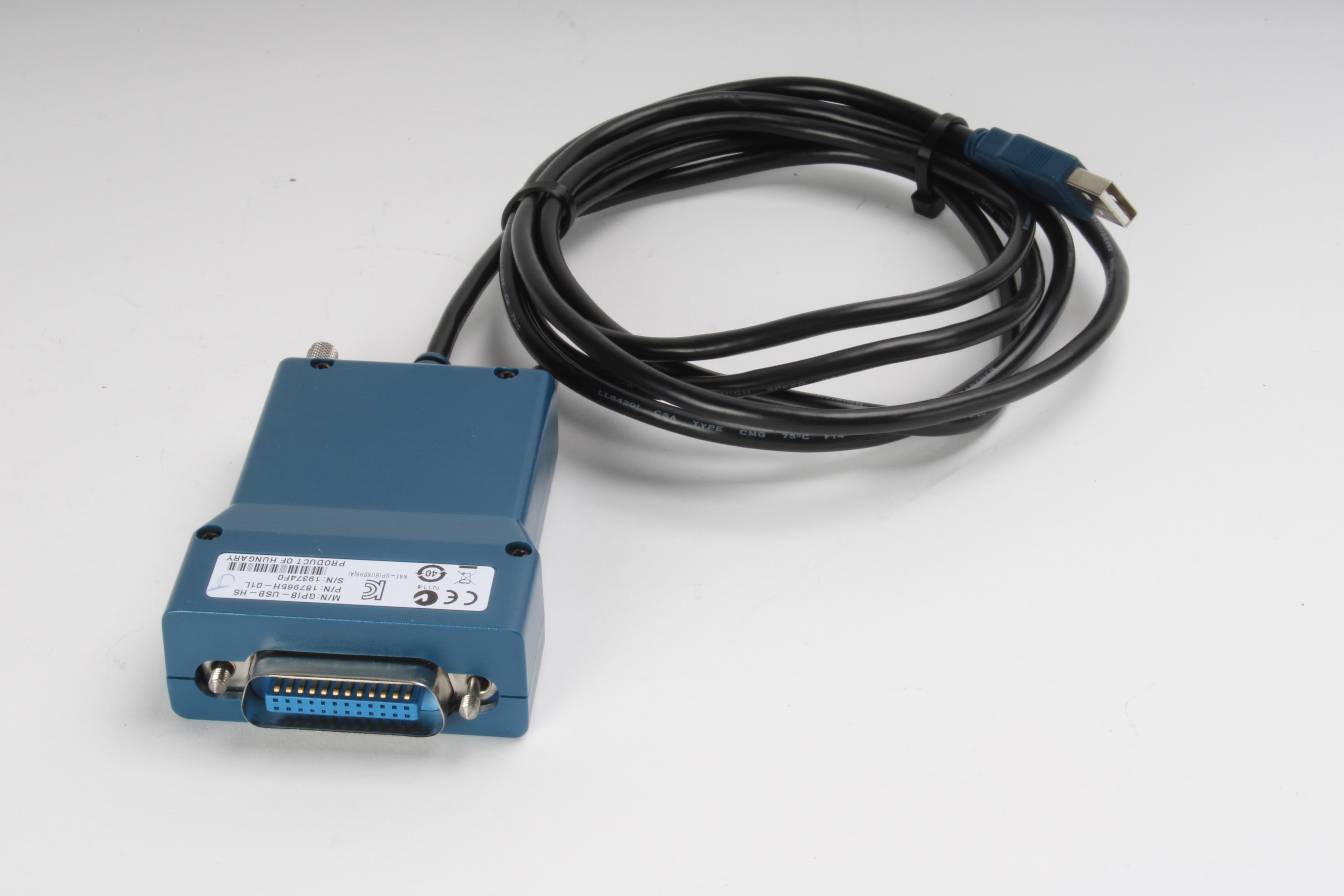 National Instruments NI GPIB-USB-HS Interface Adapter Controller 18796 ...