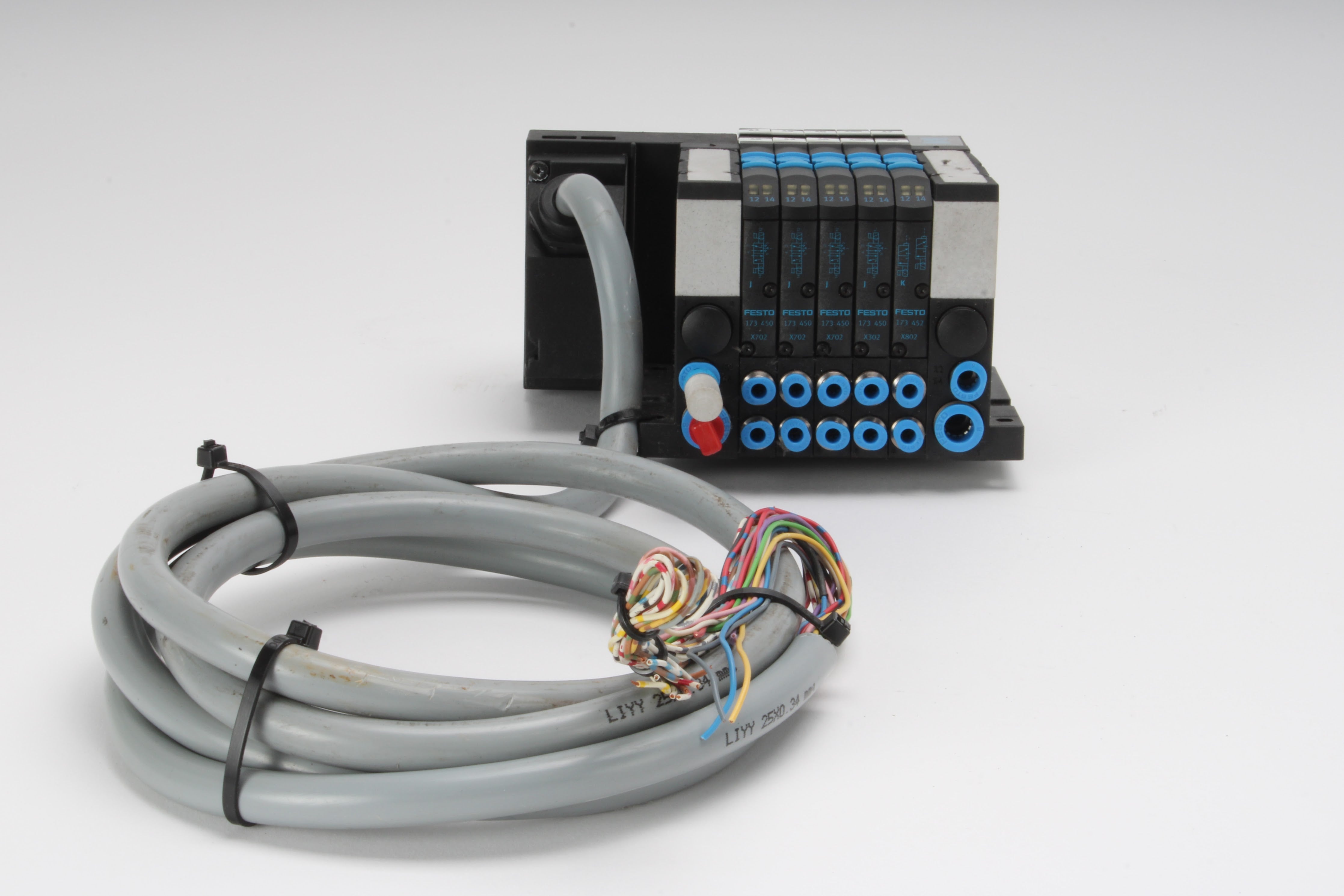 Festo 173509 Valve Terminal With Regulators, Manifolds, and Solenoid V ...