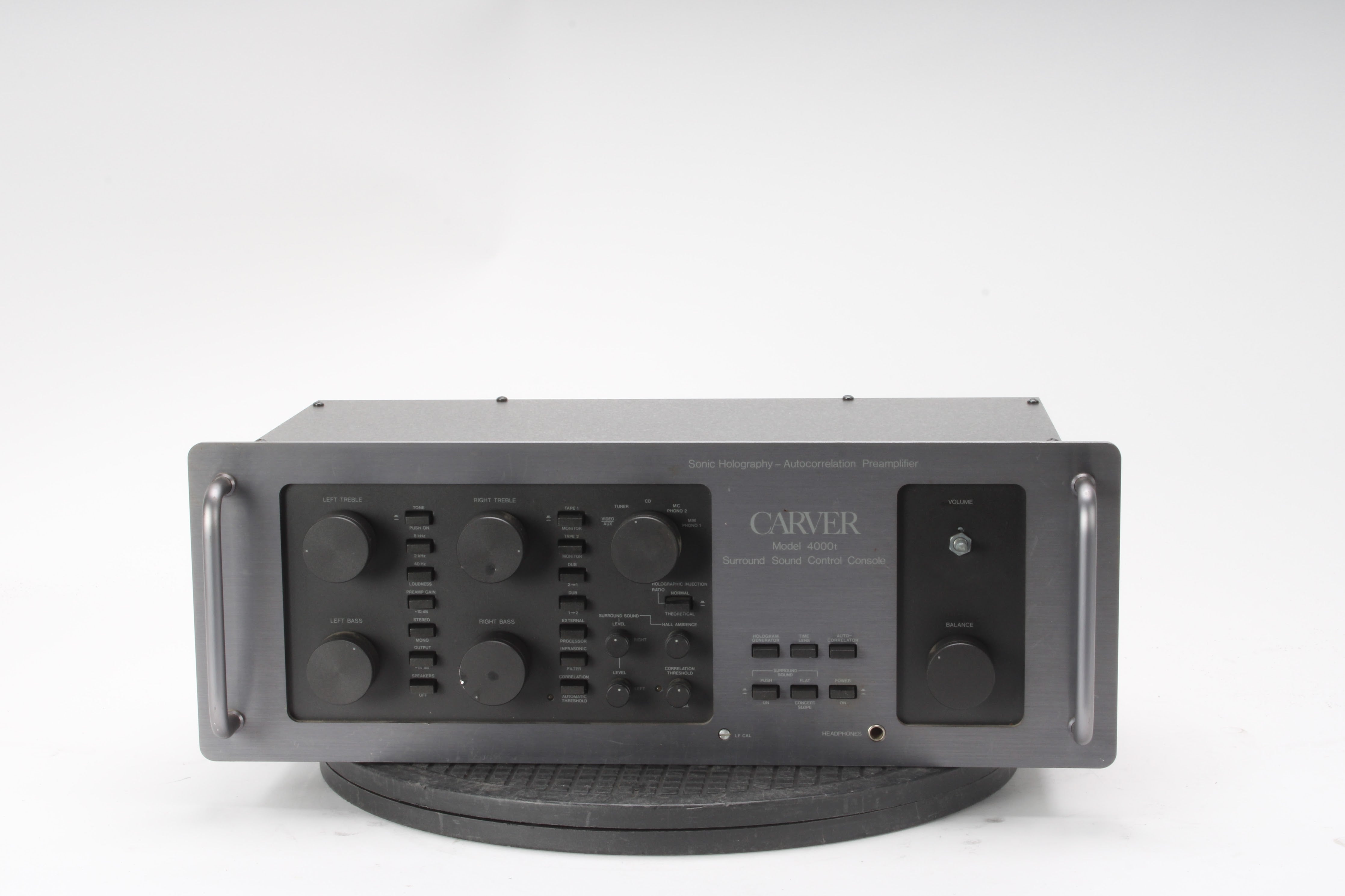 Carver Model 4000t Surround Sound Control Console Preamplifier – NTC Tech