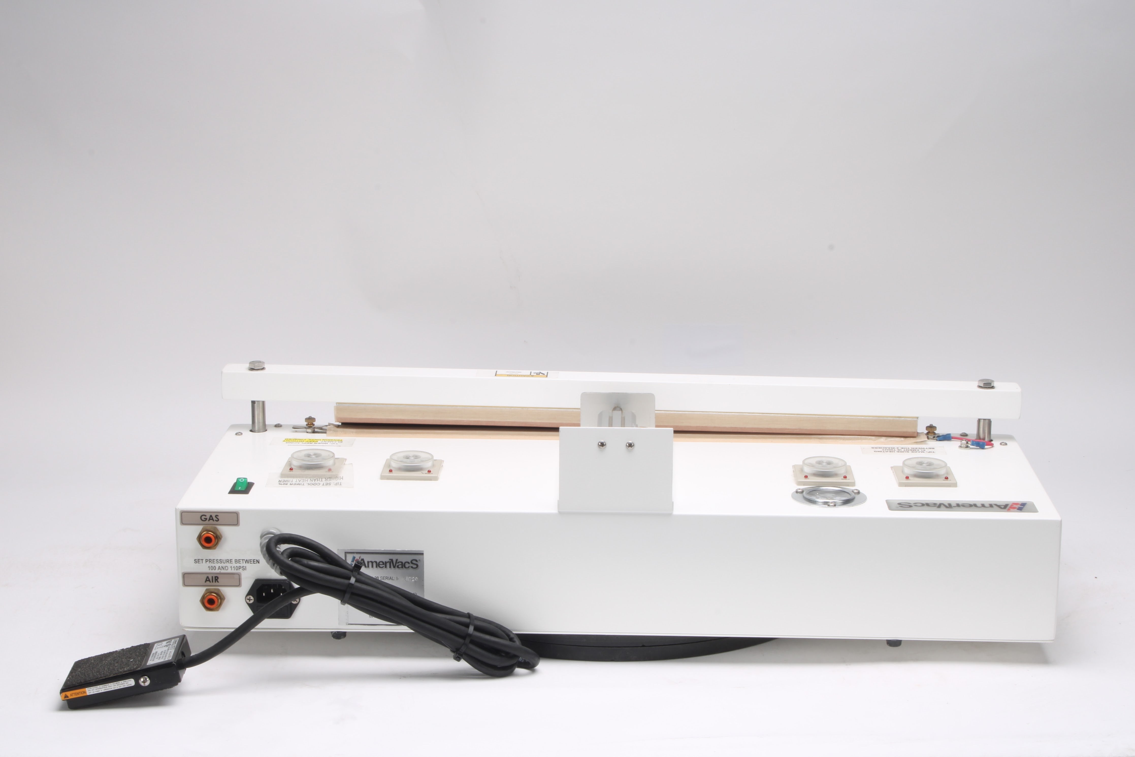 AmeriVacs AVN-20 Retractable Nozzle Vacuum Sealer With Foot Pedal – NTC ...