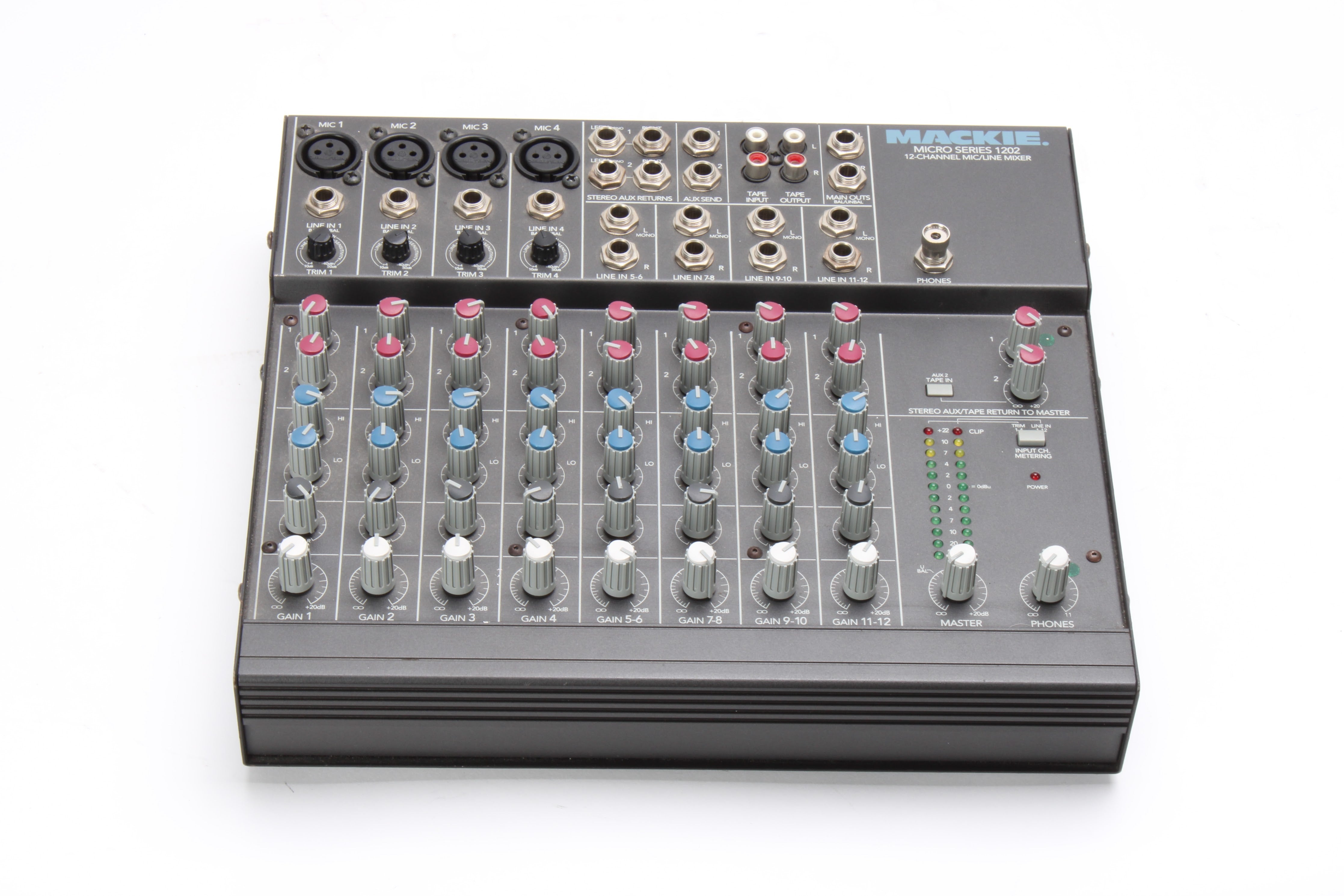 Mackie Micro Series 1202 12-Channel MIC/LINE Mixer – NTC Tech