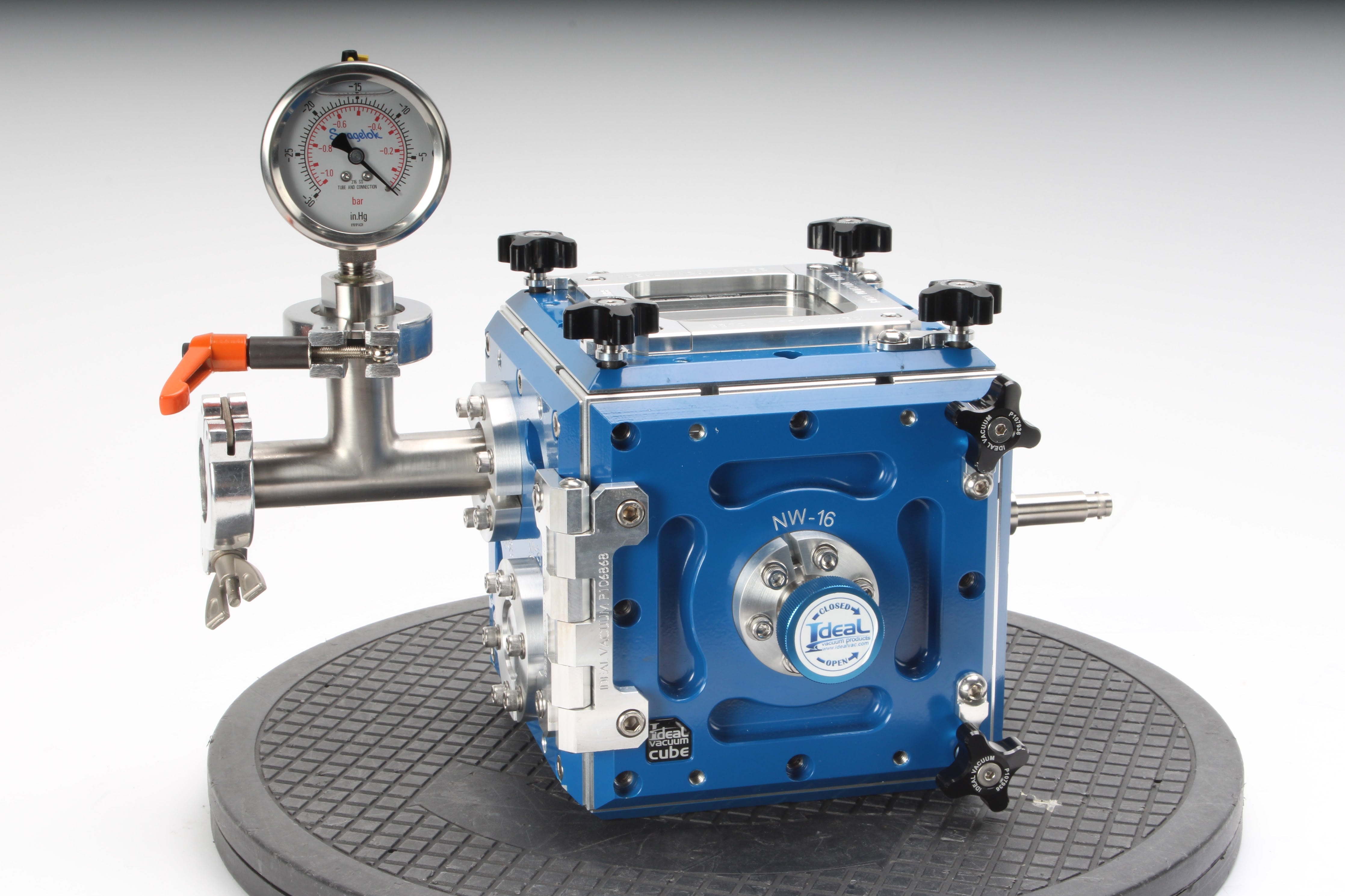 Ideal 6x6 Vacuum Cube Modular Vacuum Chamber P109139 With Accessories ...