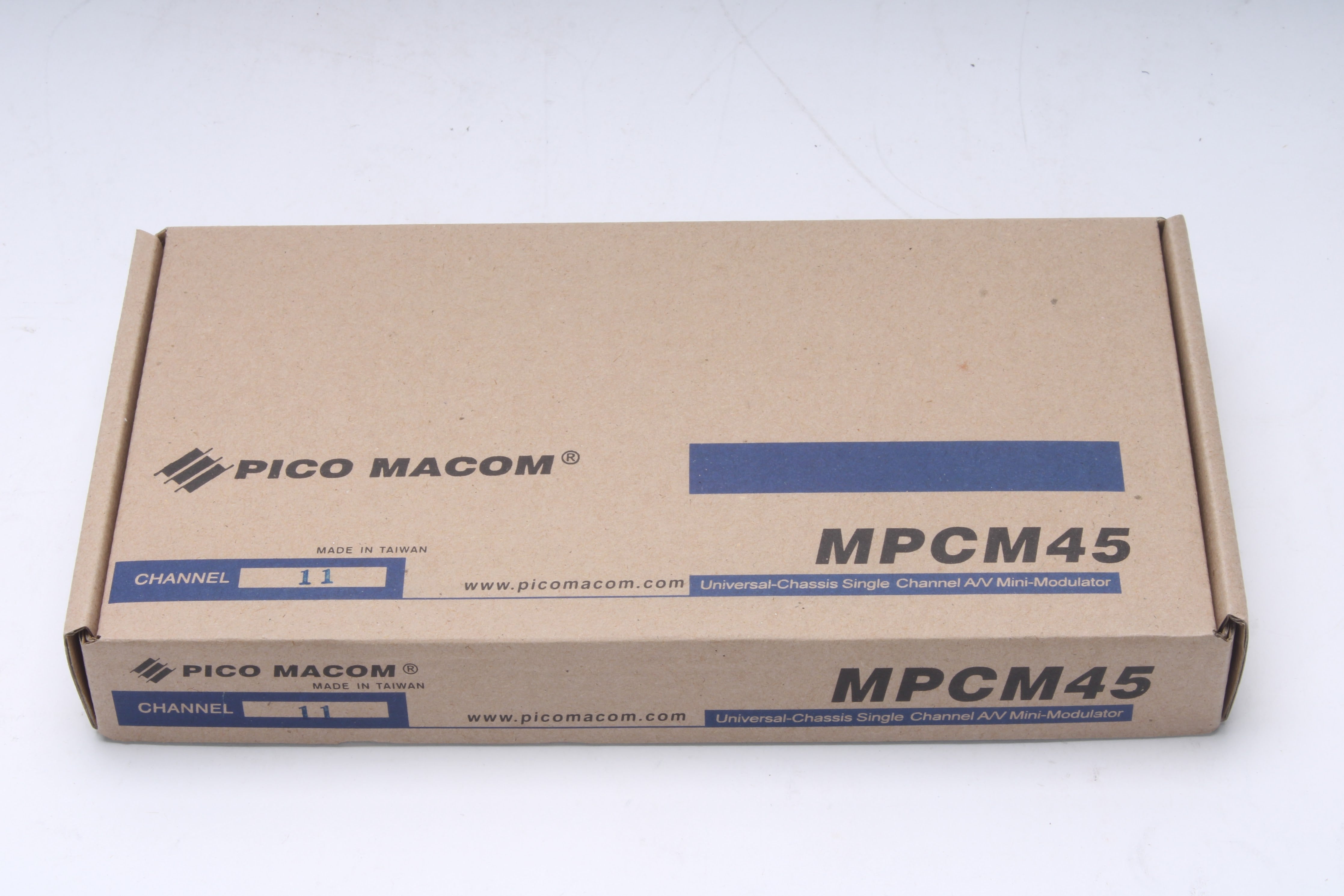 Pico Macom MPCM45-11 Universal Chassis Single A/V Mini-Modulator Chann ...