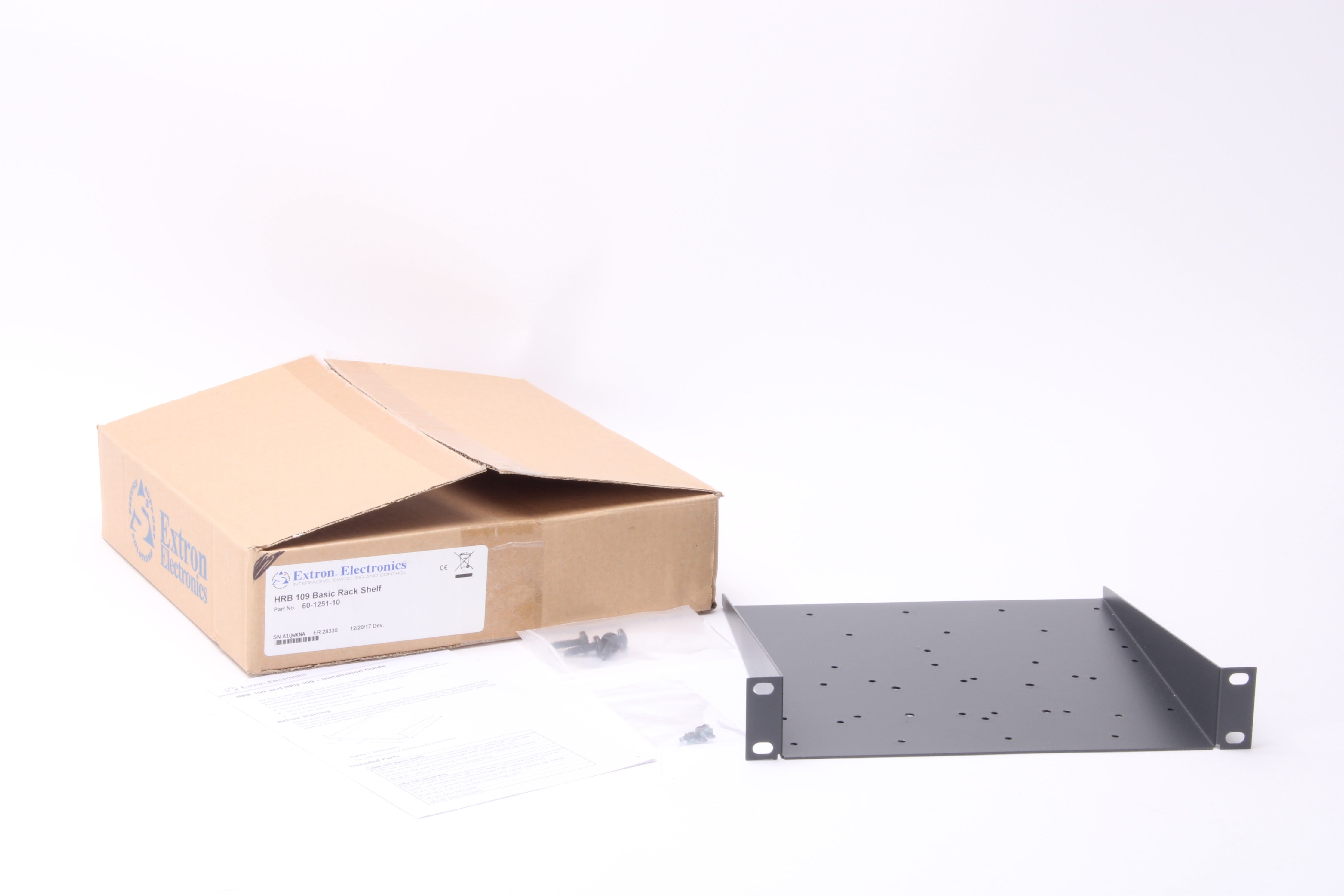 Extron HRB 109 Basic Shelf Rack With Hardware and Original Box – NTC Tech