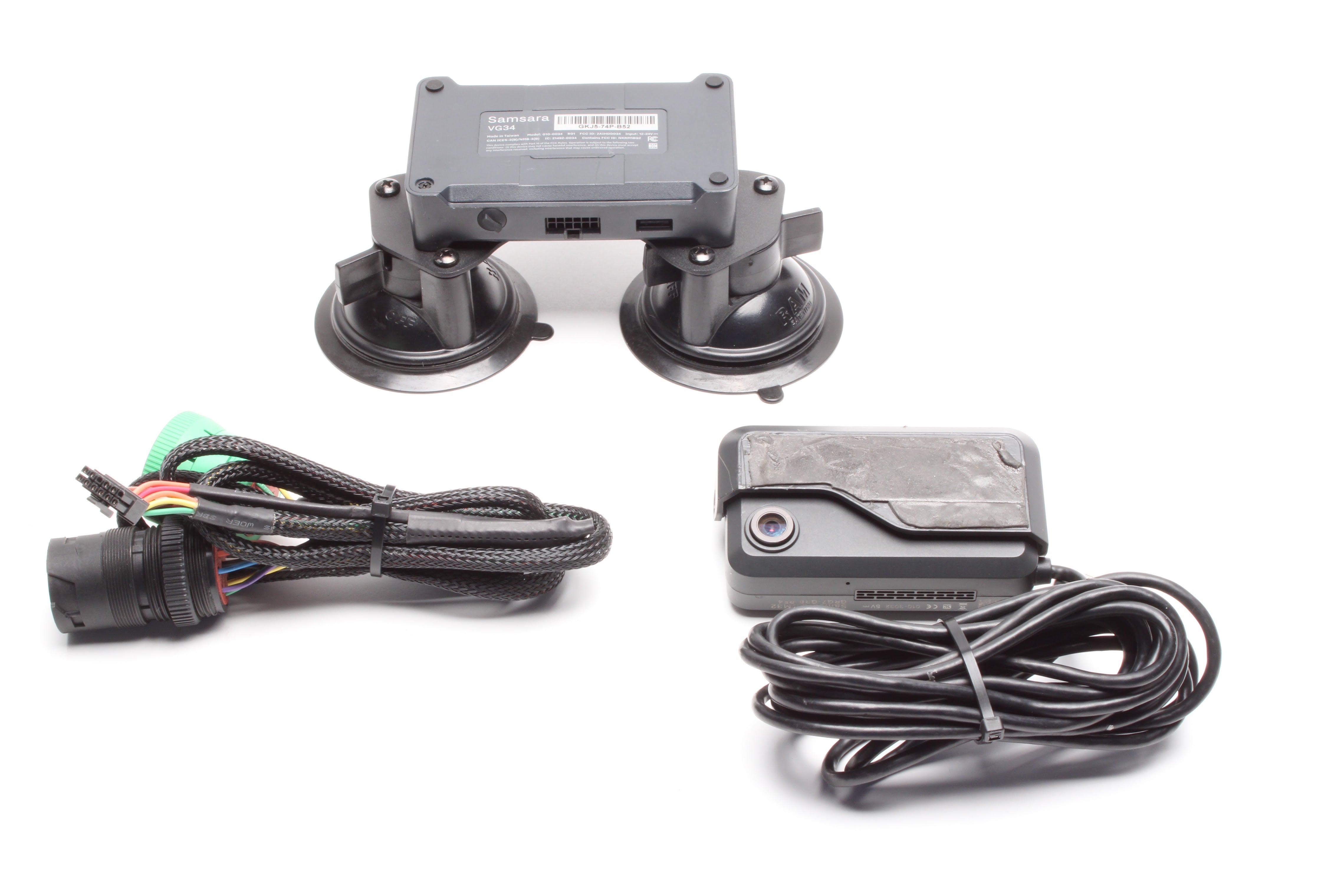 Samsara VG34 IoT Gateway W/ Ram Mount RPR-271S, CM32 Camera, Cable 030 ...