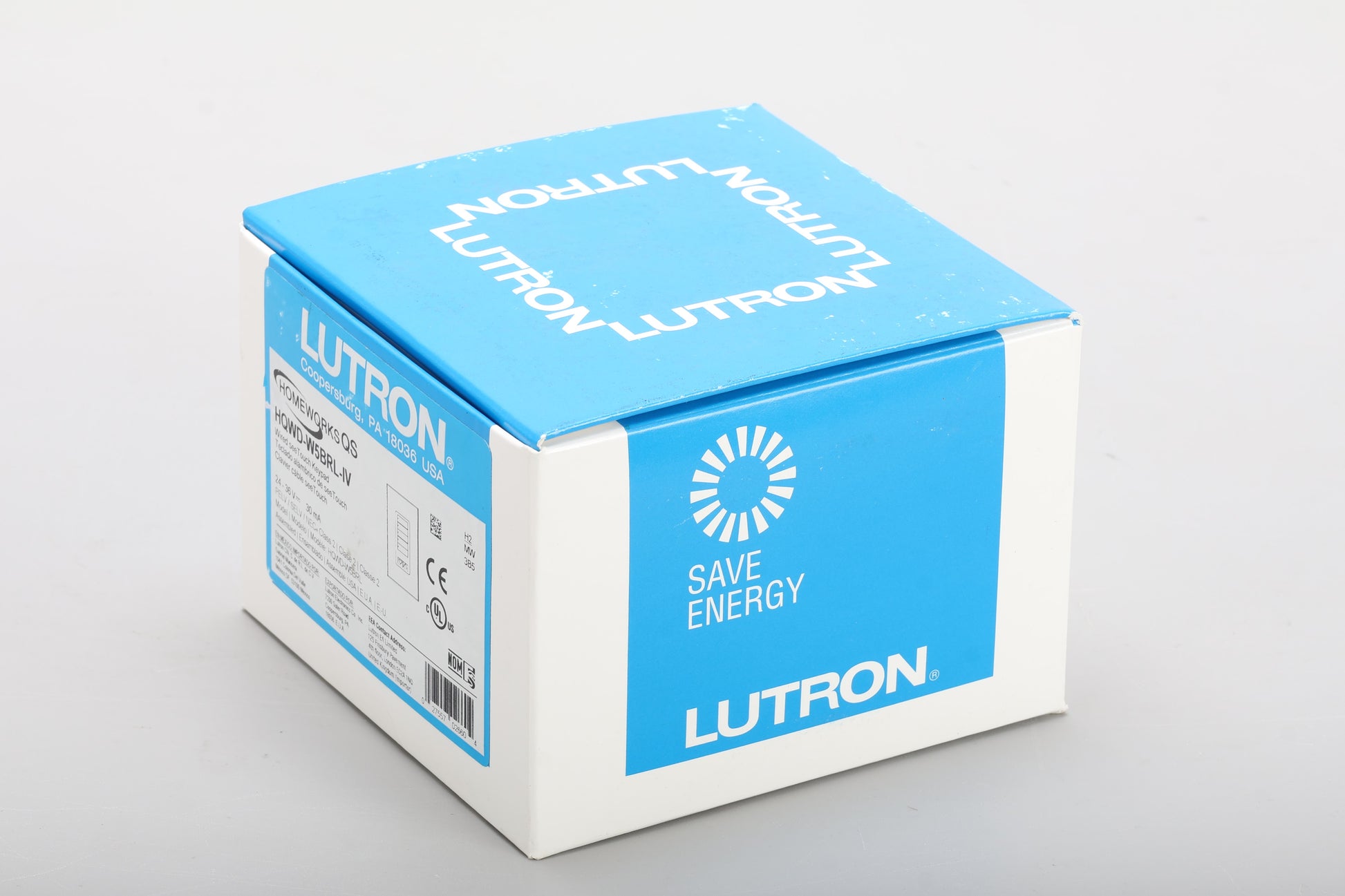 Lutron HQWD-W5BRL-IV HomeWorks Wireless 5-Button Keypad With Box – Ivo ...