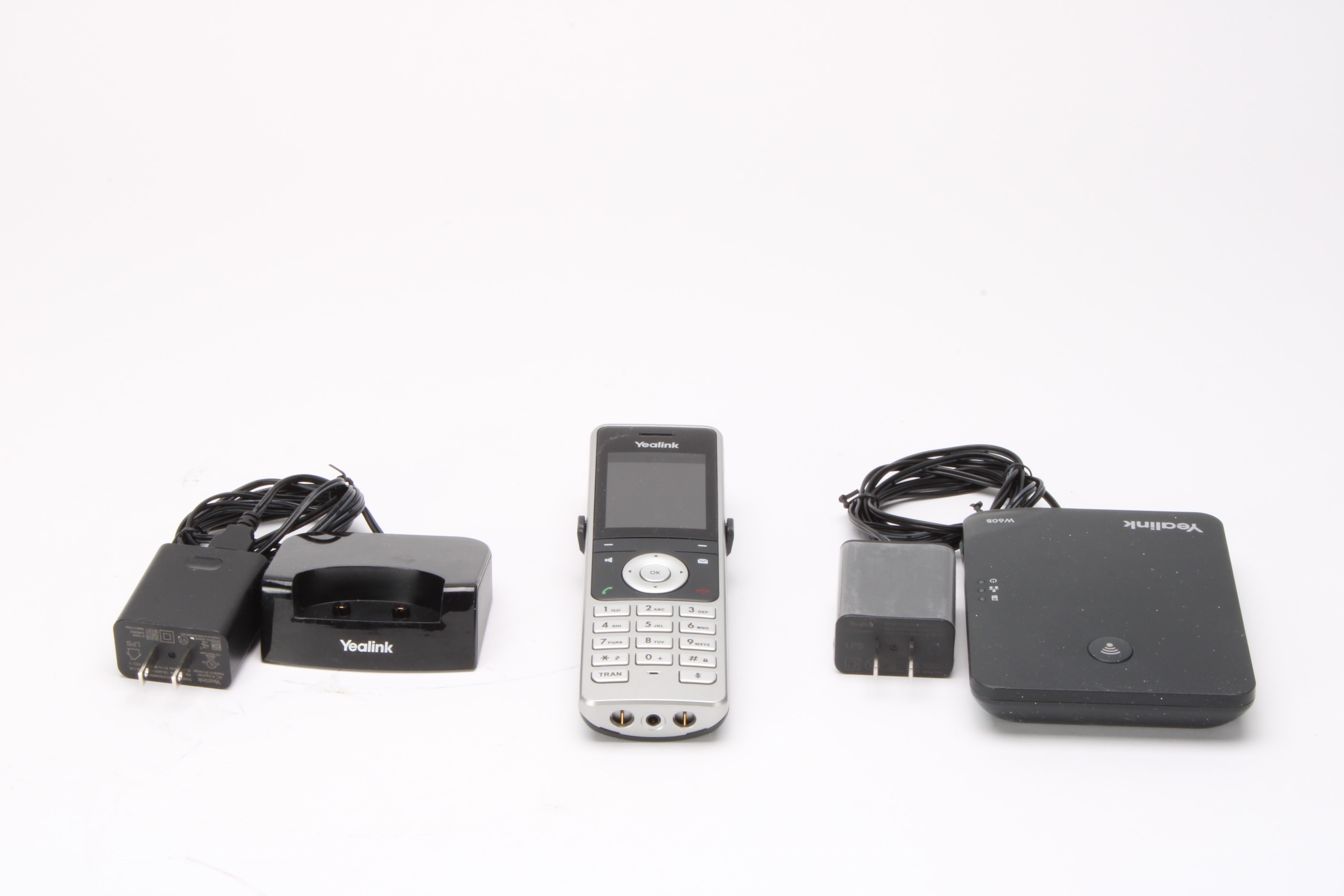 Yealink W56H Wireless DECT Handset W/ W60B Base Station and Power Supp ...
