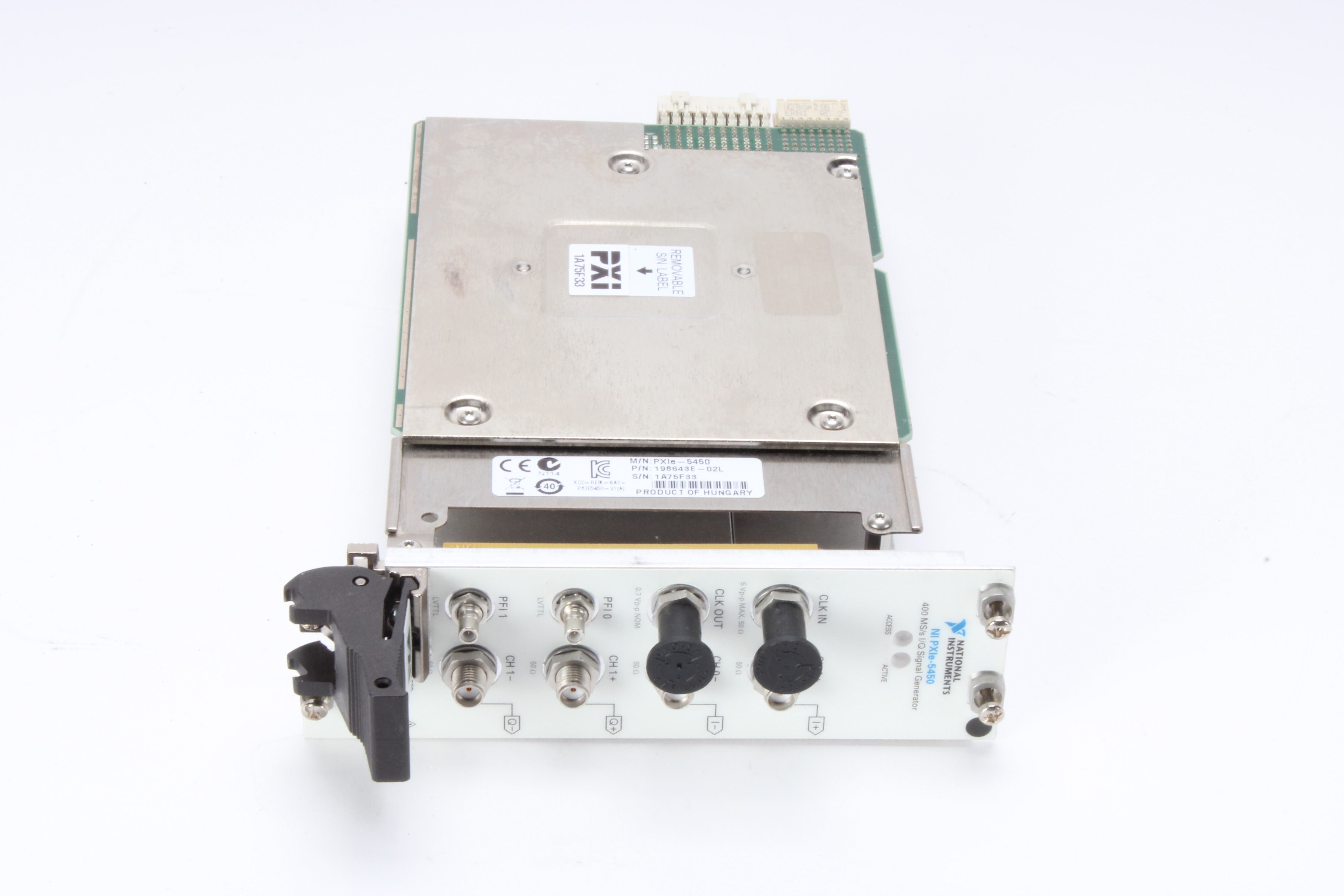 National Instruments NI PXIe-5450 400MS/s I/Q Signal Generator 198643E ...