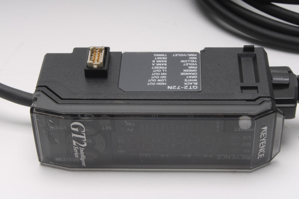 Keyence GT2-72N DIN Rail Type Amplifier Unit – NTC Tech