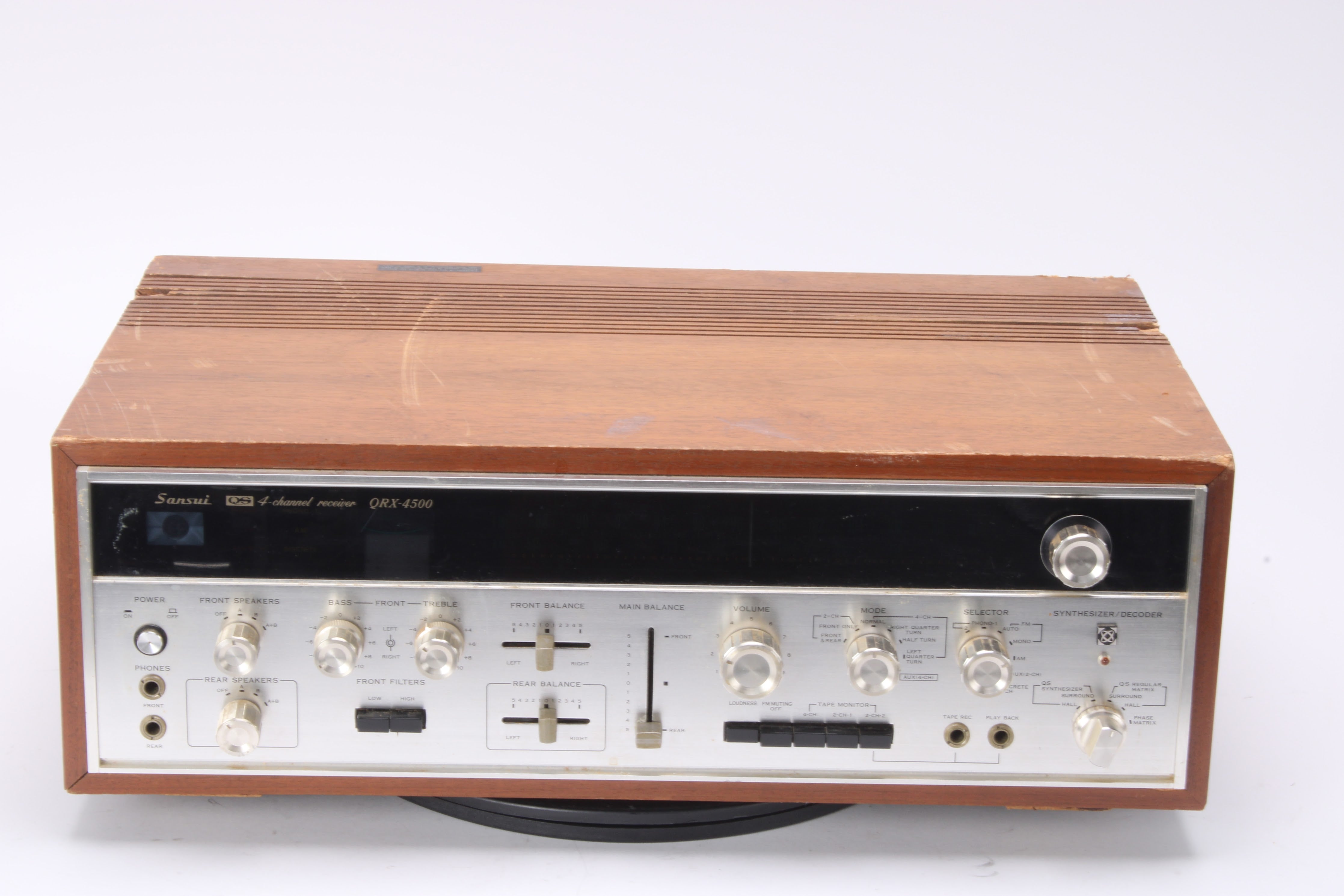 Sansui QRX-4500 4-Channel Quad / Stereo Receiver - Fair Condition – NTC ...