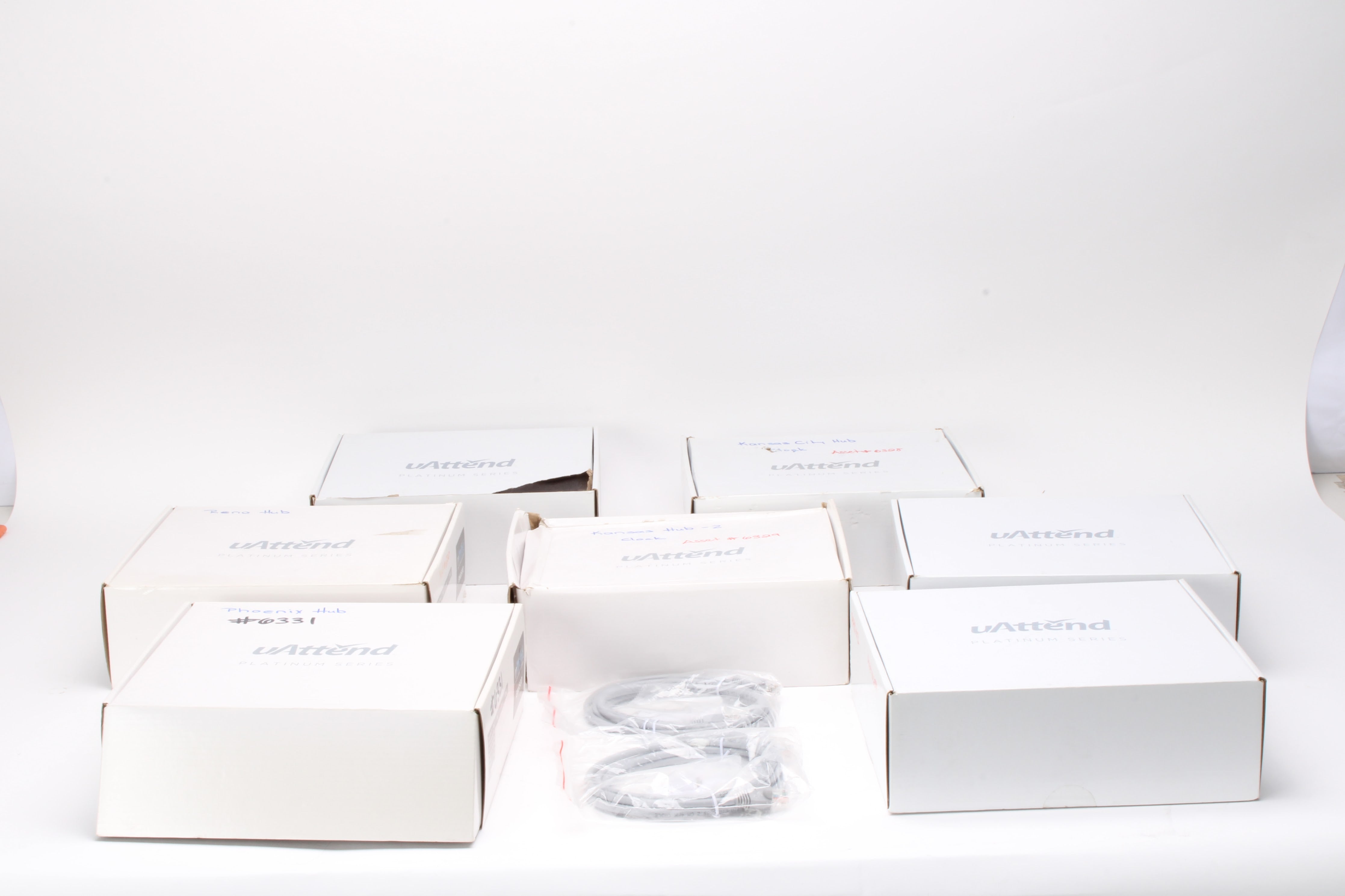 uAttend BN6500 Time Attendance Terminal Biometric Time Clock (Lot of 7 ...