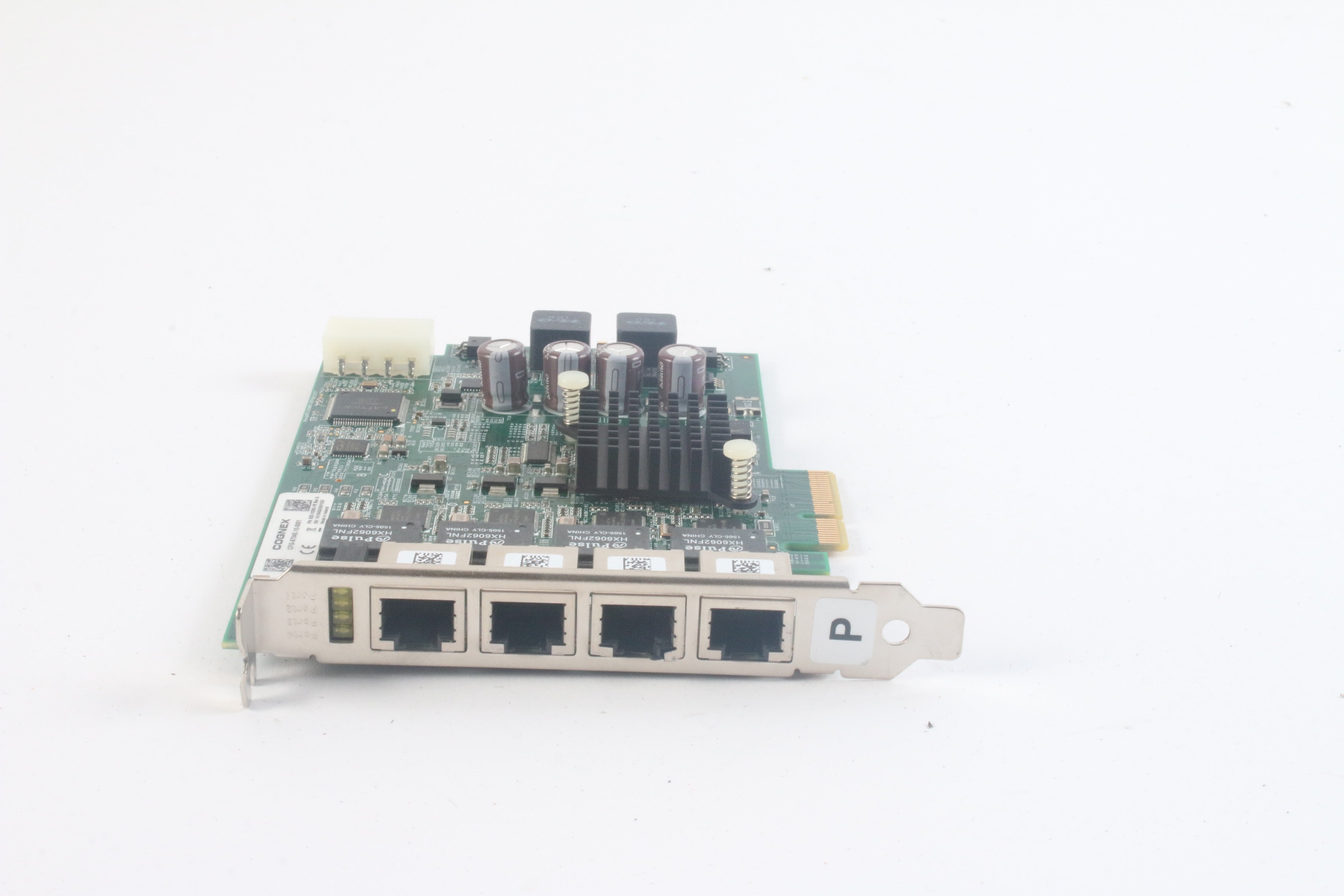 Cognex CFG-8704E-10-0001 4-port GigE Frame Grabber with PoE 825-10027 ...