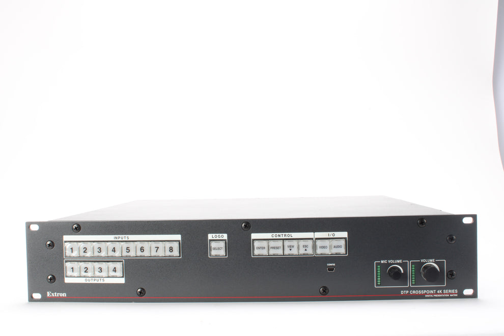 Extron DTP CrossPoint 82 4K Digital Presentation Matrix - No Phoenix C ...