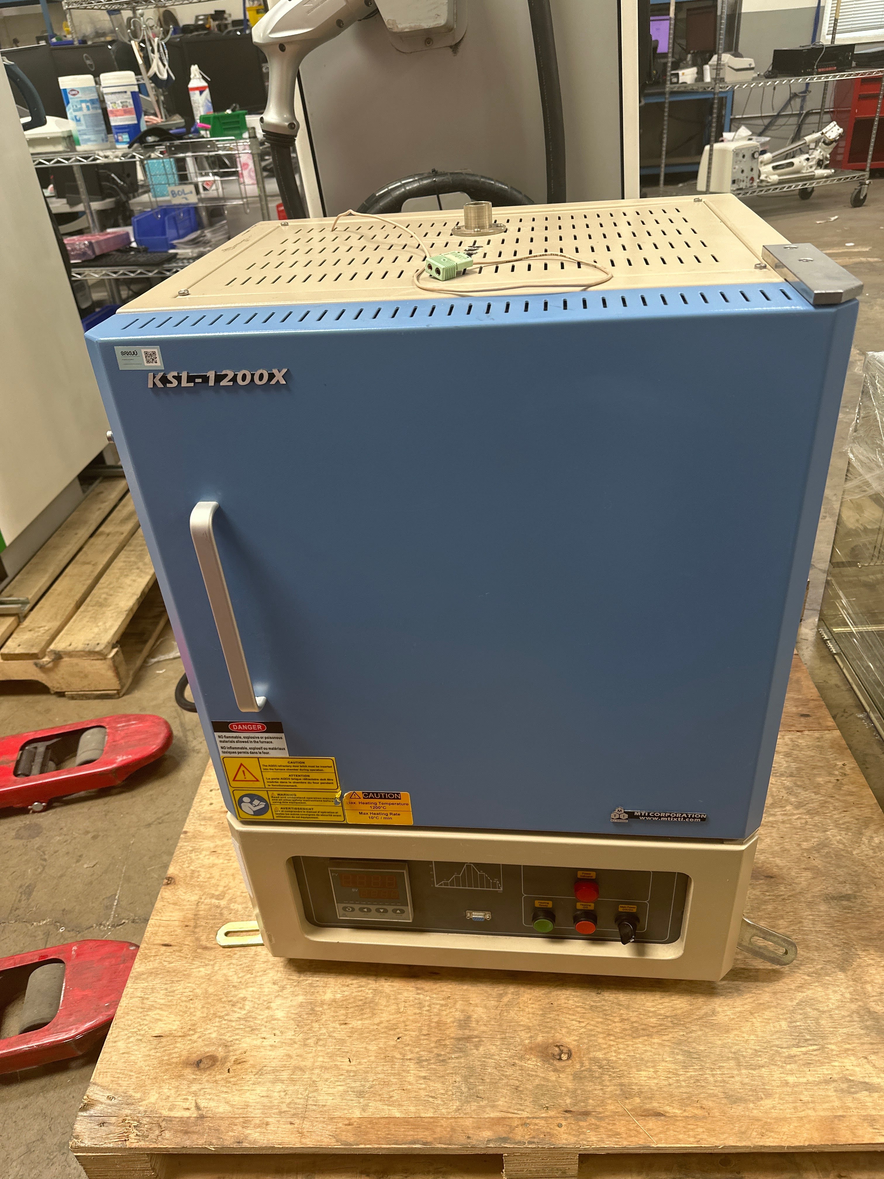 MTI KSL-1200X-M Muffle Furnace - AS IS – NTC Tech