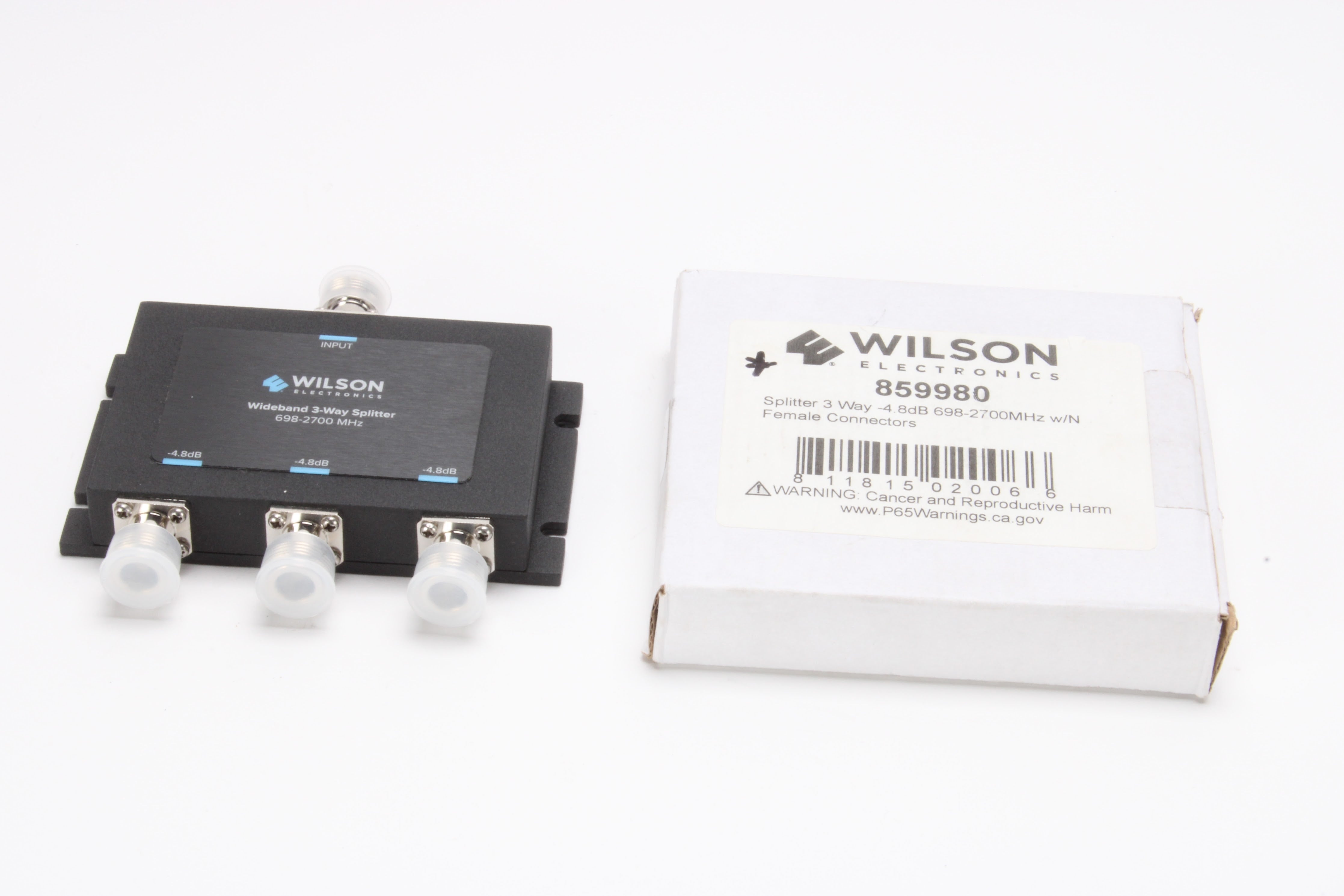 Wilson 859980 Three-Way Wide-Band Splitter With N-Female Connectors an ...